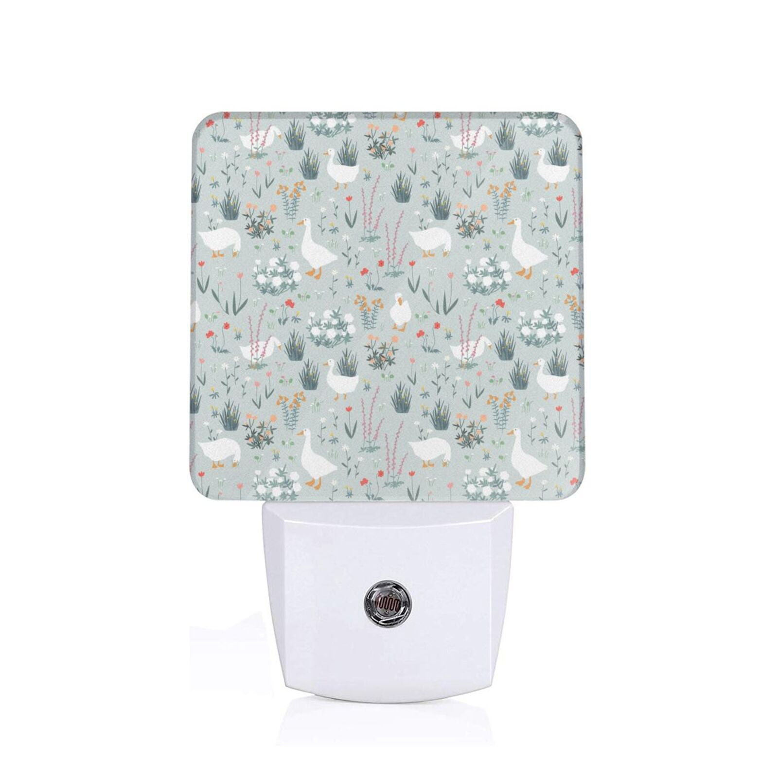 Xecao Goose and Doodle Flowers for Night Light - a Wall-mounted LED ...