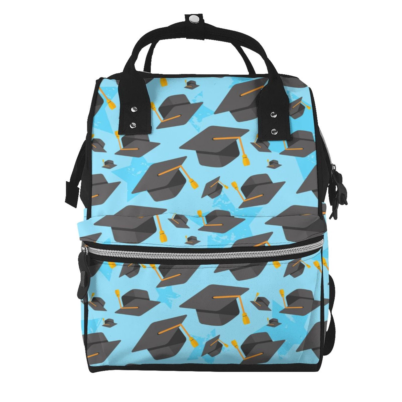 Xecao Graduation Hats1 print Large Capacity Nappy Bag is a multi ...
