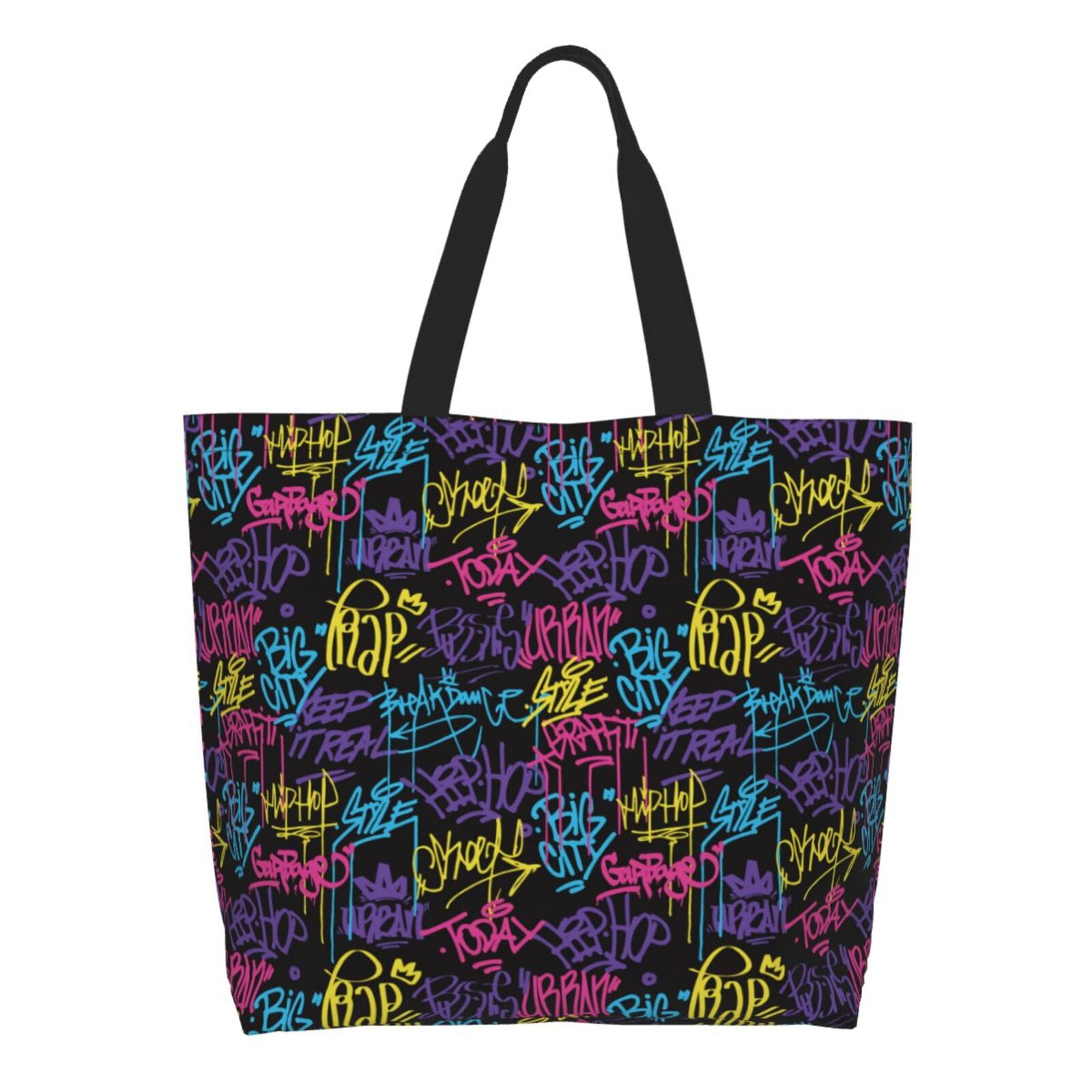 Xecao Graffiti Art for Tote Bag for Women, Tote Shoulder Bag with a ...