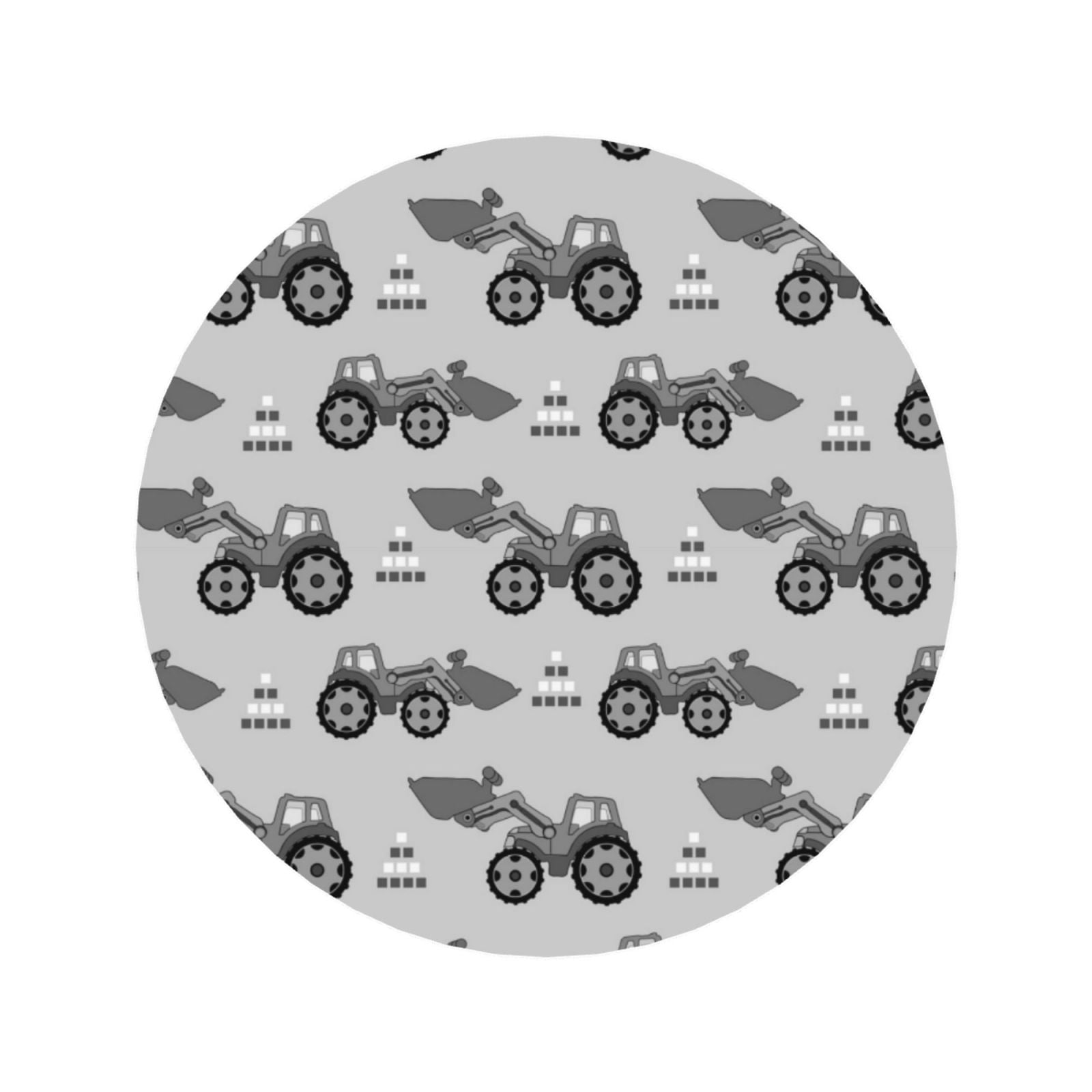Xecao Gray Tractor for Fridge Magnets - Fun Decorative Refrigerator ...