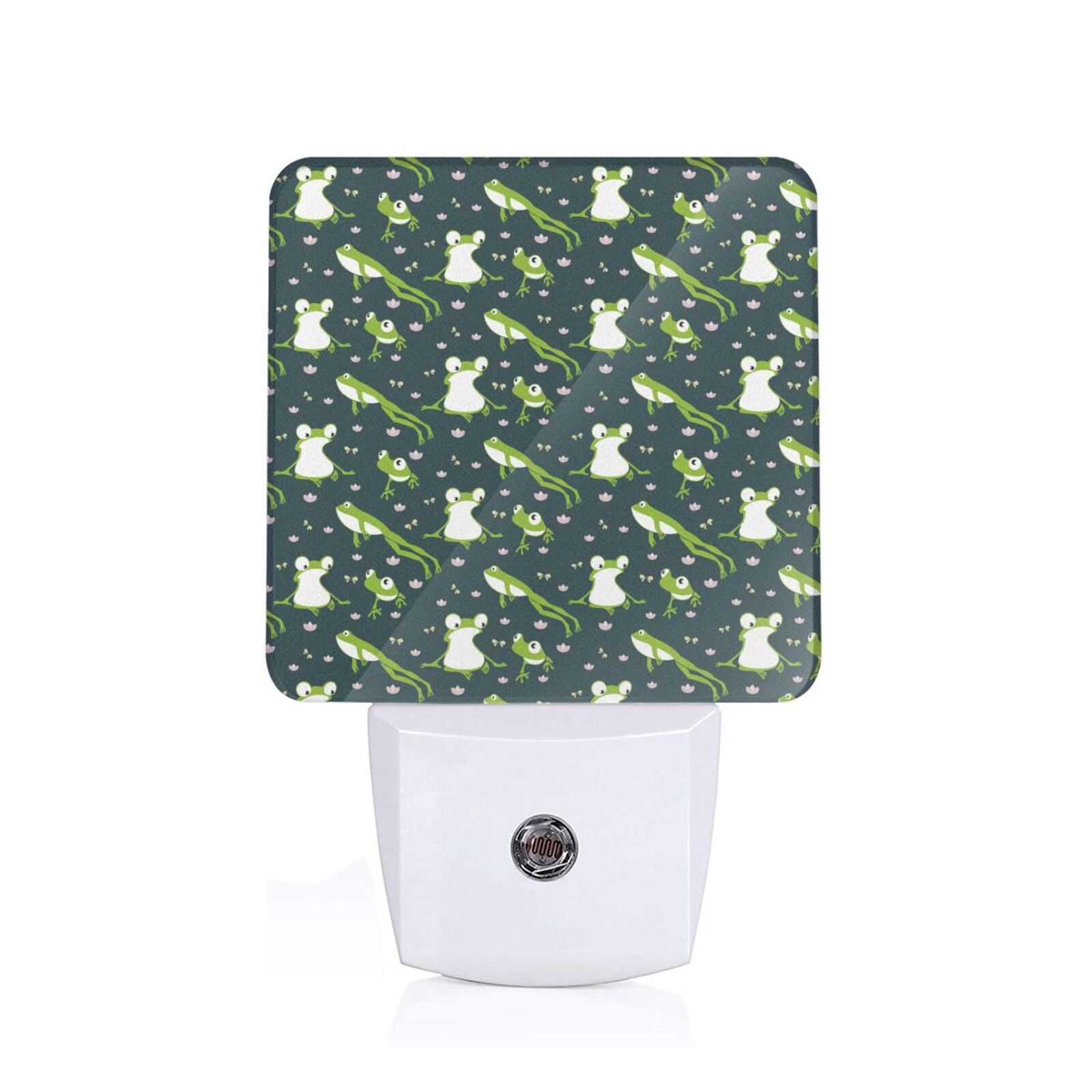 Xecao Green Frogs for Night Light - a Wall-mounted LED Fixture with A ...