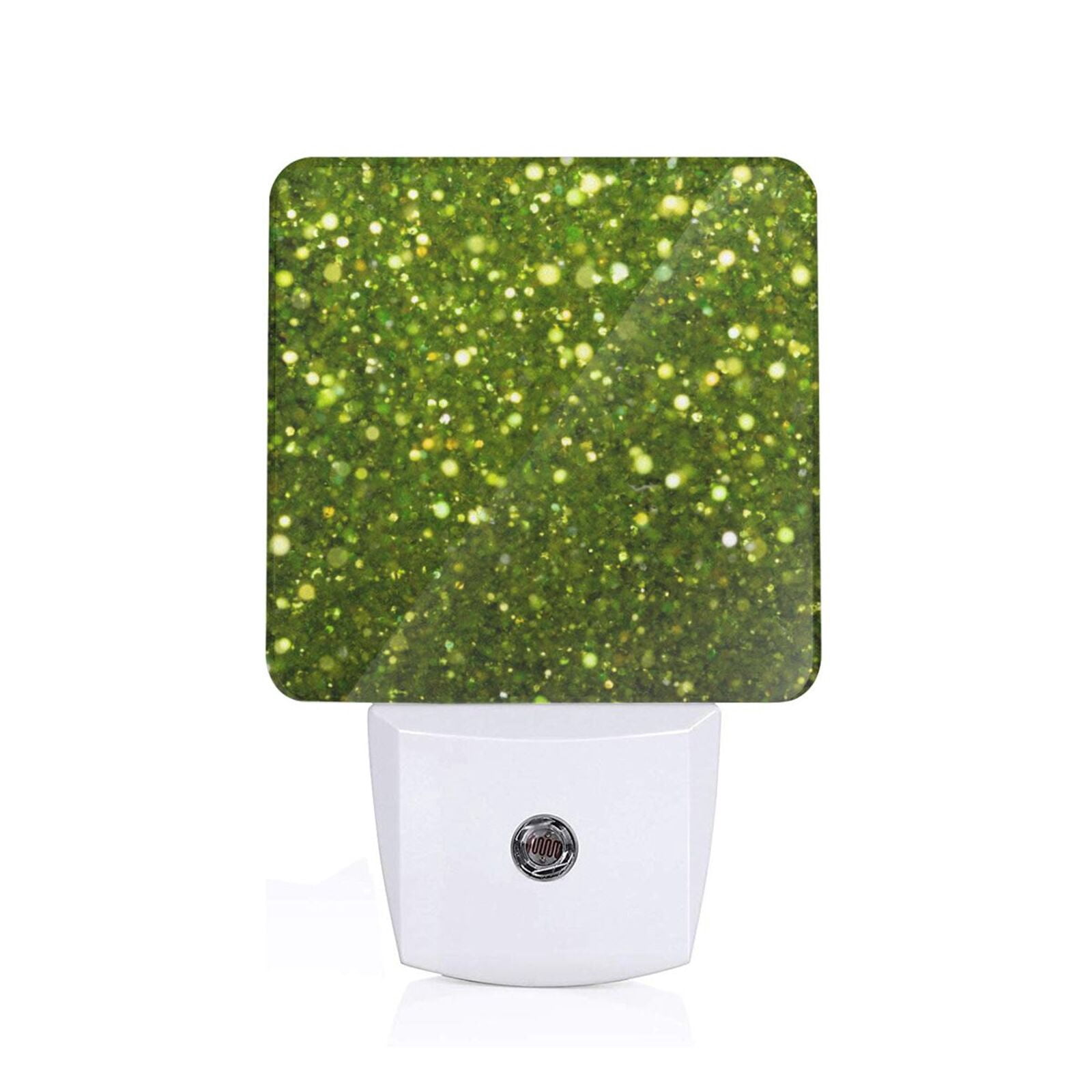 Xecao Green Glitter Sparkle for Night Light - a Wall-mounted LED ...