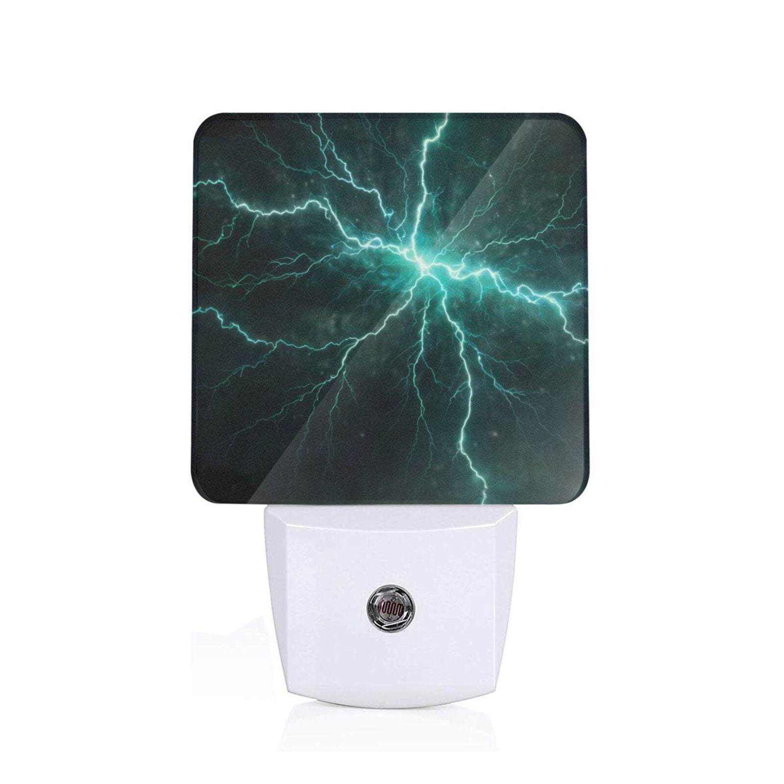 Xecao Green Lightning Flash for Night Light - a Wall-mounted LED ...