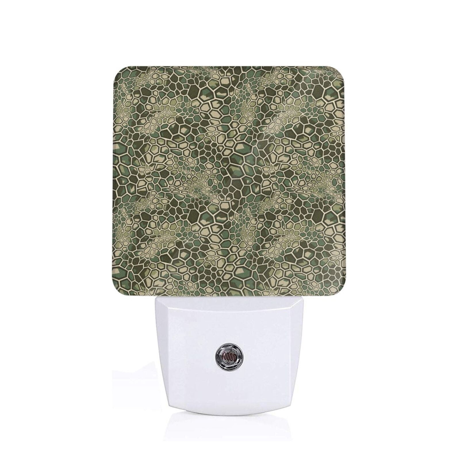 Xecao Green Snake Skin for Night Light - a Wall-mounted LED Fixture ...