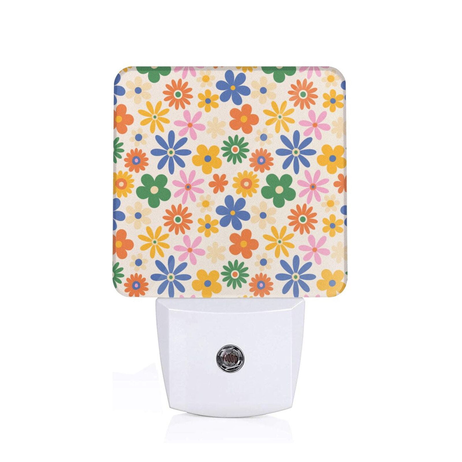 Xecao Groovy Daisy Flowers for Night Light - a Wall-mounted LED Fixture ...