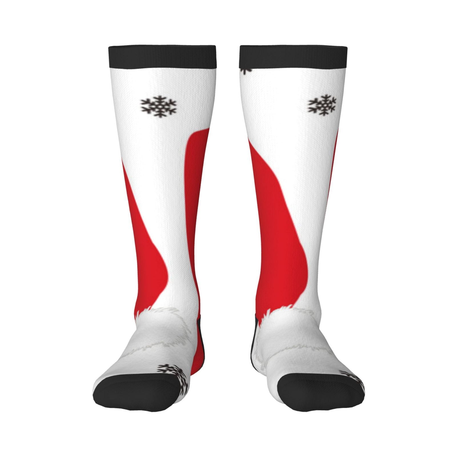 Xecao HOHOHO Christmas Print Compression Socks for Both Men And Women ...
