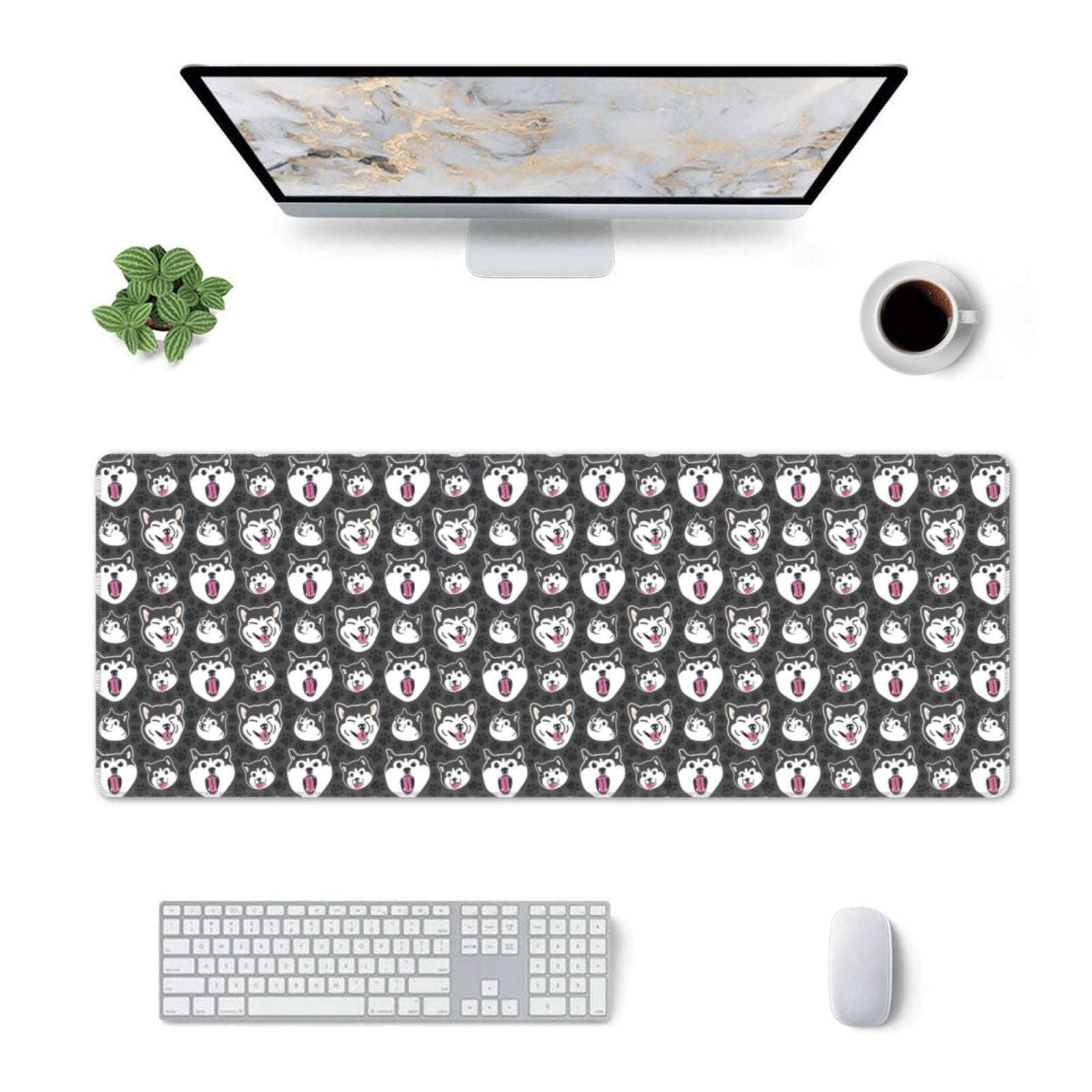 Xecao Husky for Mouse Pad - Waterproof Extended Contour Mouse Mat ...