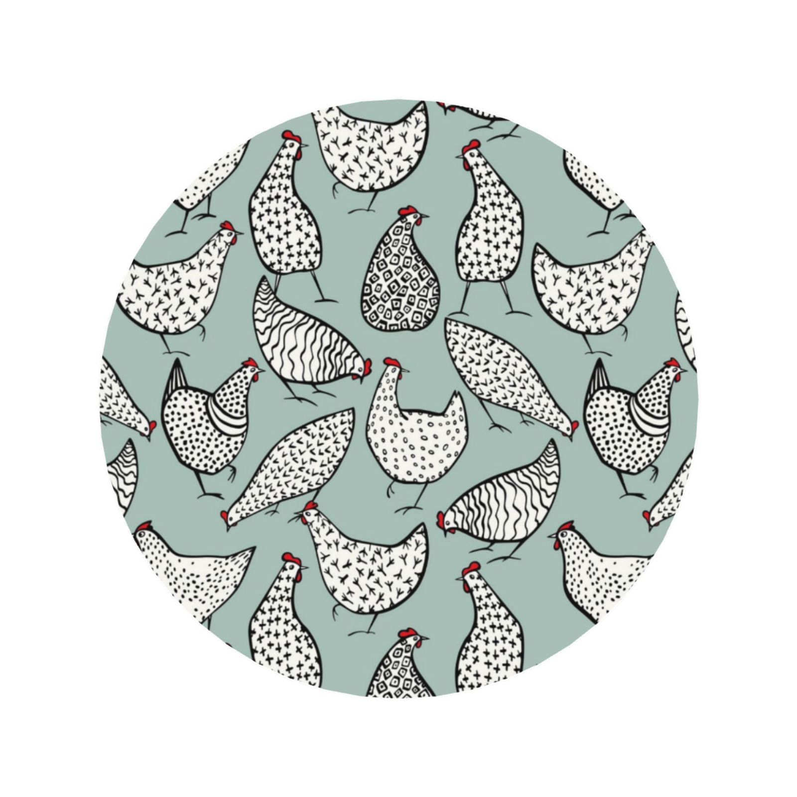 Xecao Hand Drawn Chickens for Fridge Magnets - Fun Decorative ...