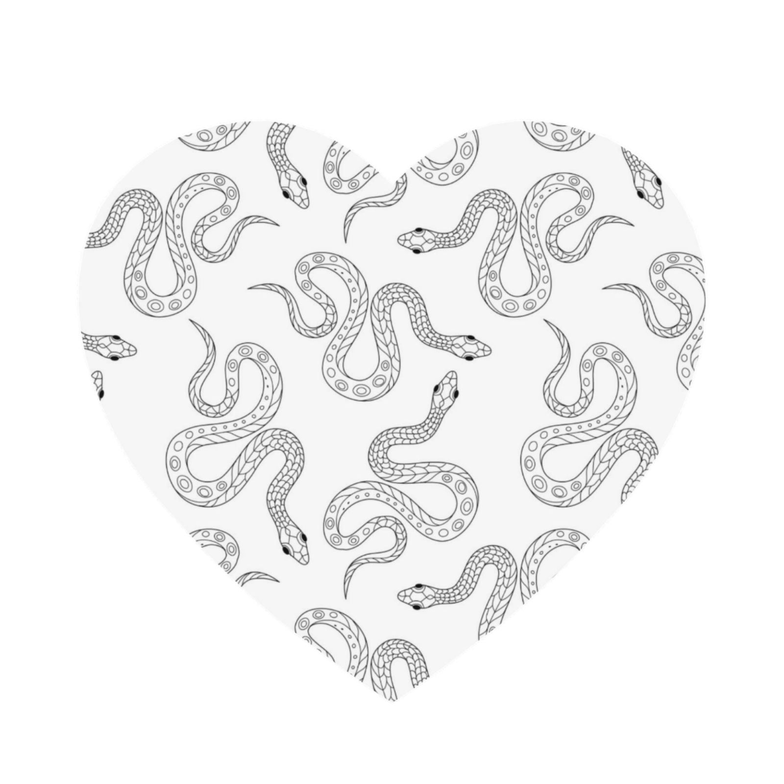 Xecao Hand Drawn Snake for Fridge Magnets - Fun Decorative Refrigerator ...