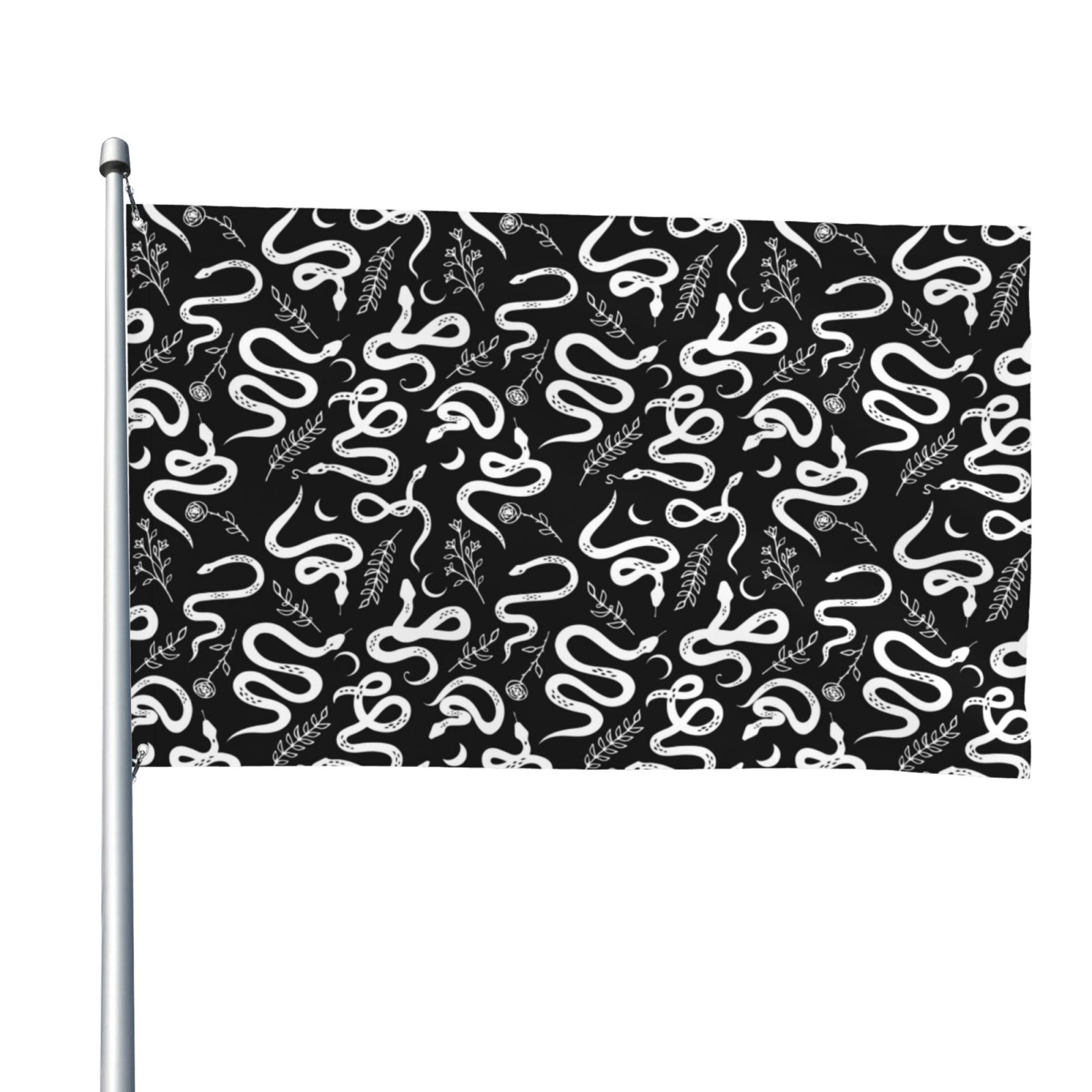 Xecao Hand Drawn Snake for Longest Lasting Flag, Made From Polyester ...