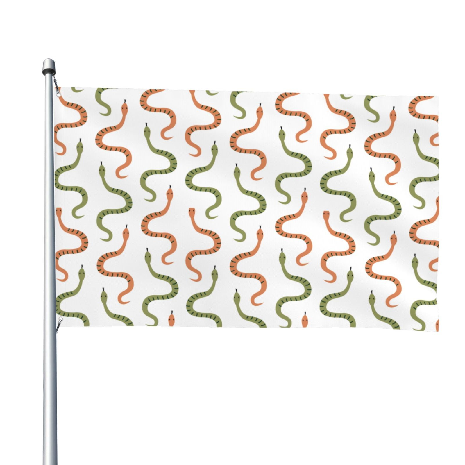 Xecao Hand Drawn Snake for Longest Lasting Flag, Made From Polyester ...