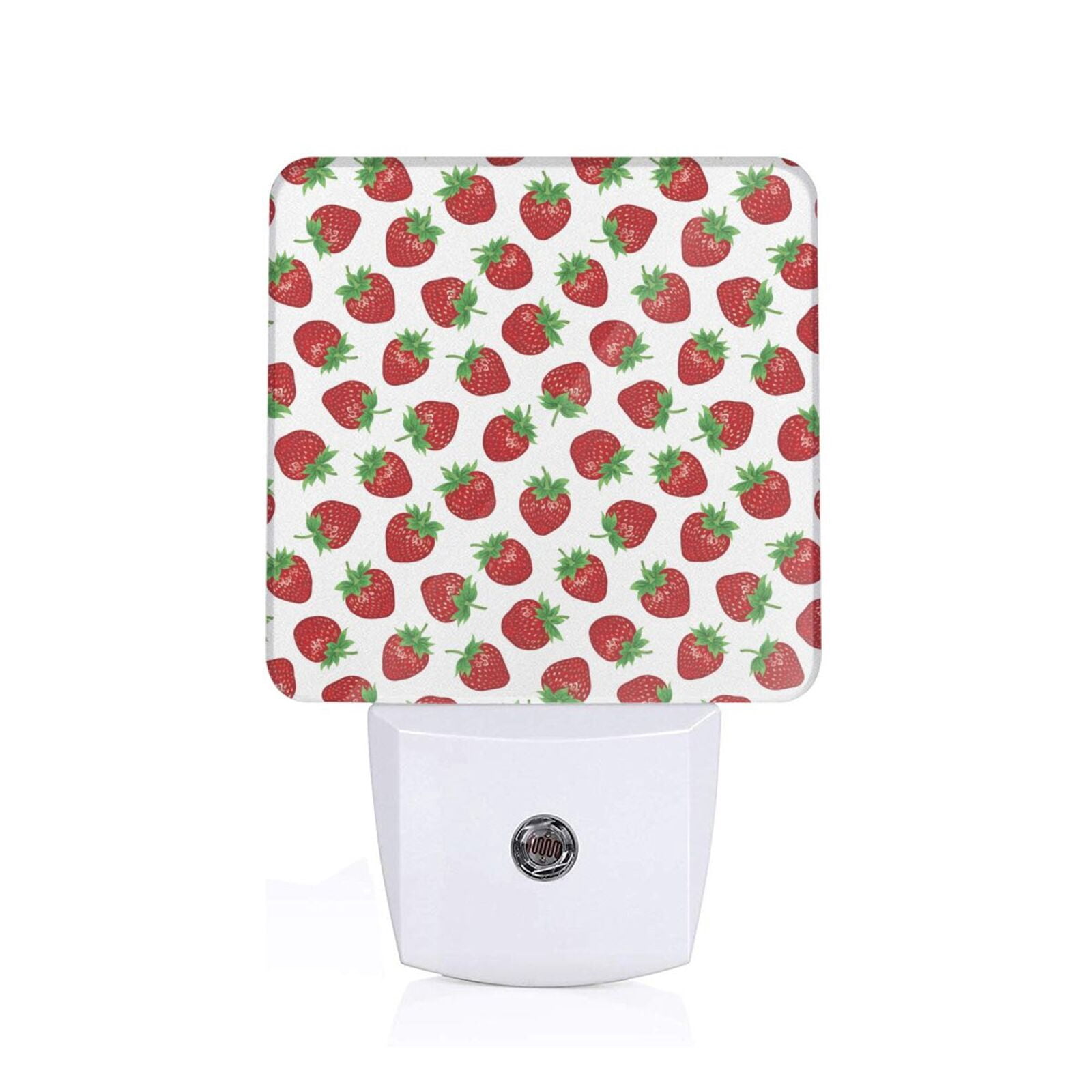 Xecao Hand Drawn Strawberry for Night Light - a Wall-mounted LED ...