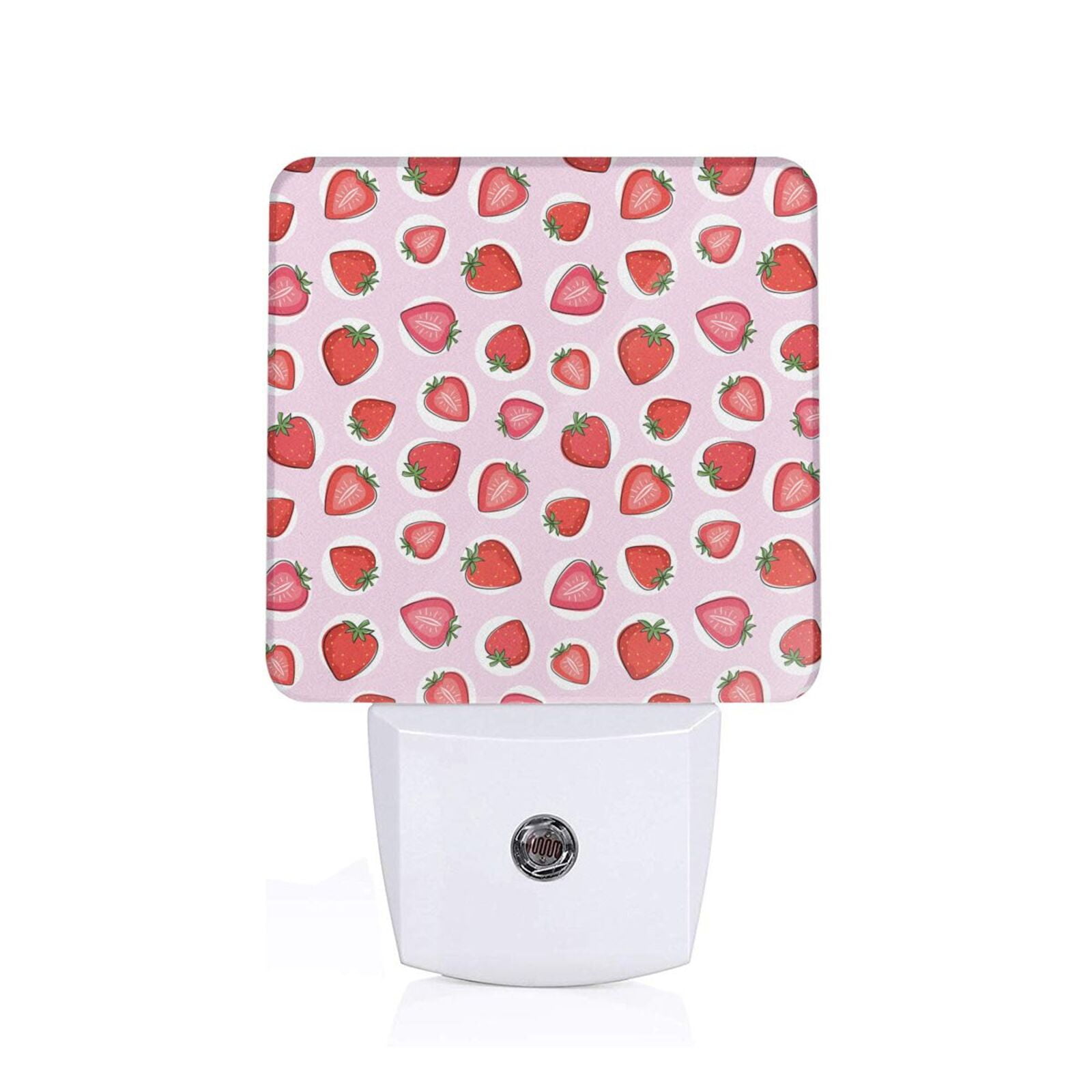 Xecao Hand Drawn Strawberry for Night Light - a Wall-mounted LED ...