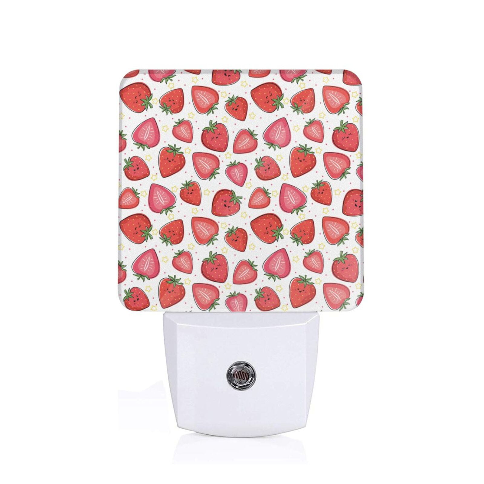 Xecao Hand Drawn Strawberry for Night Light - a Wall-mounted LED ...