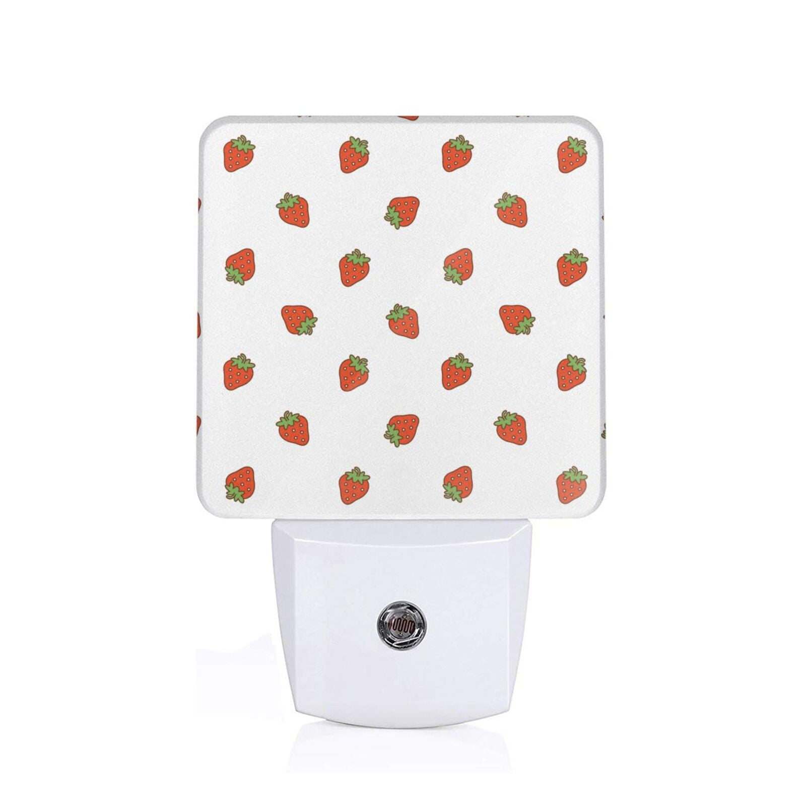 Xecao Hand Drawn Strawberry for Night Light - a Wall-mounted LED ...