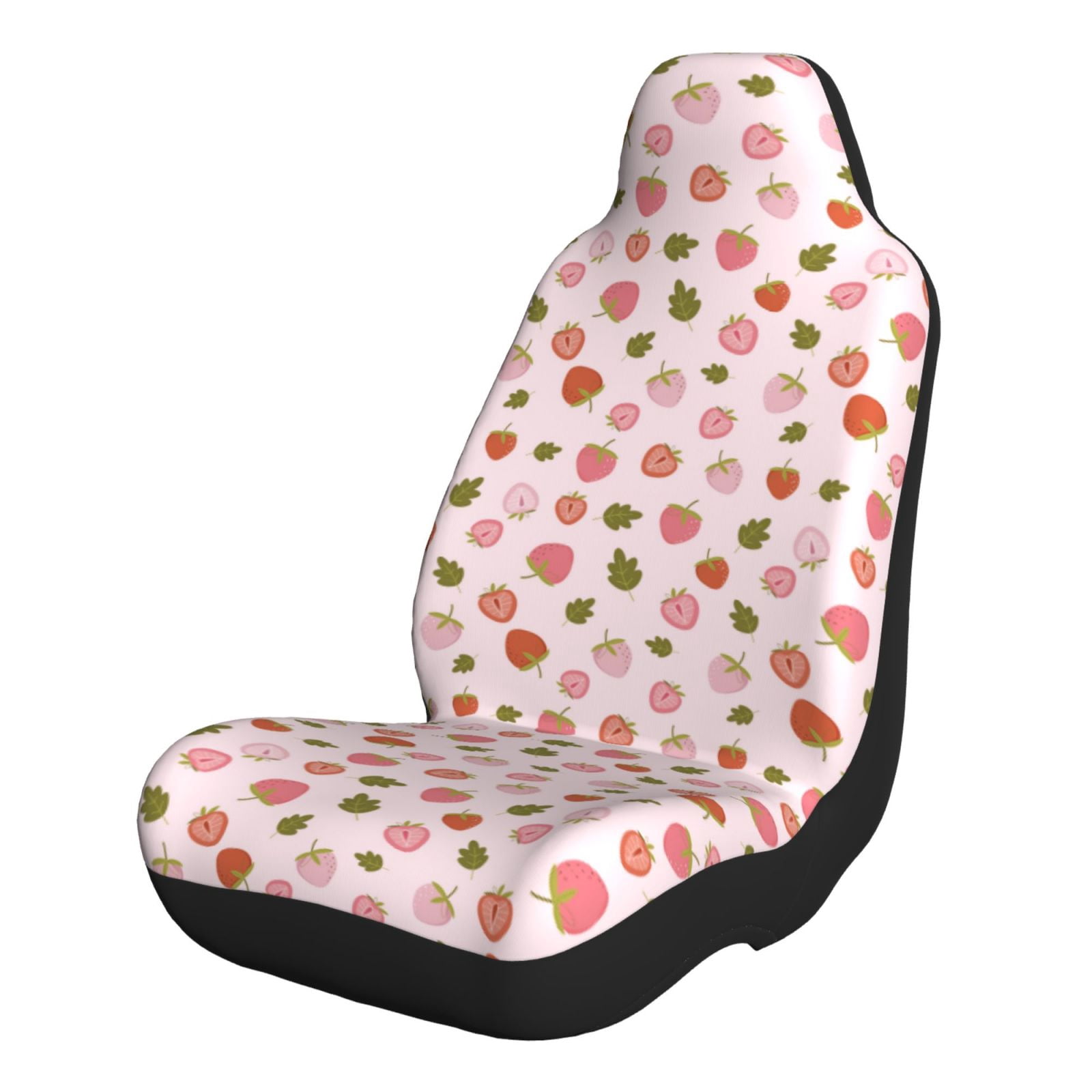 Xecao Hand Drawn Strawberry for Automotive Seat Covers for Cars Trucks ...