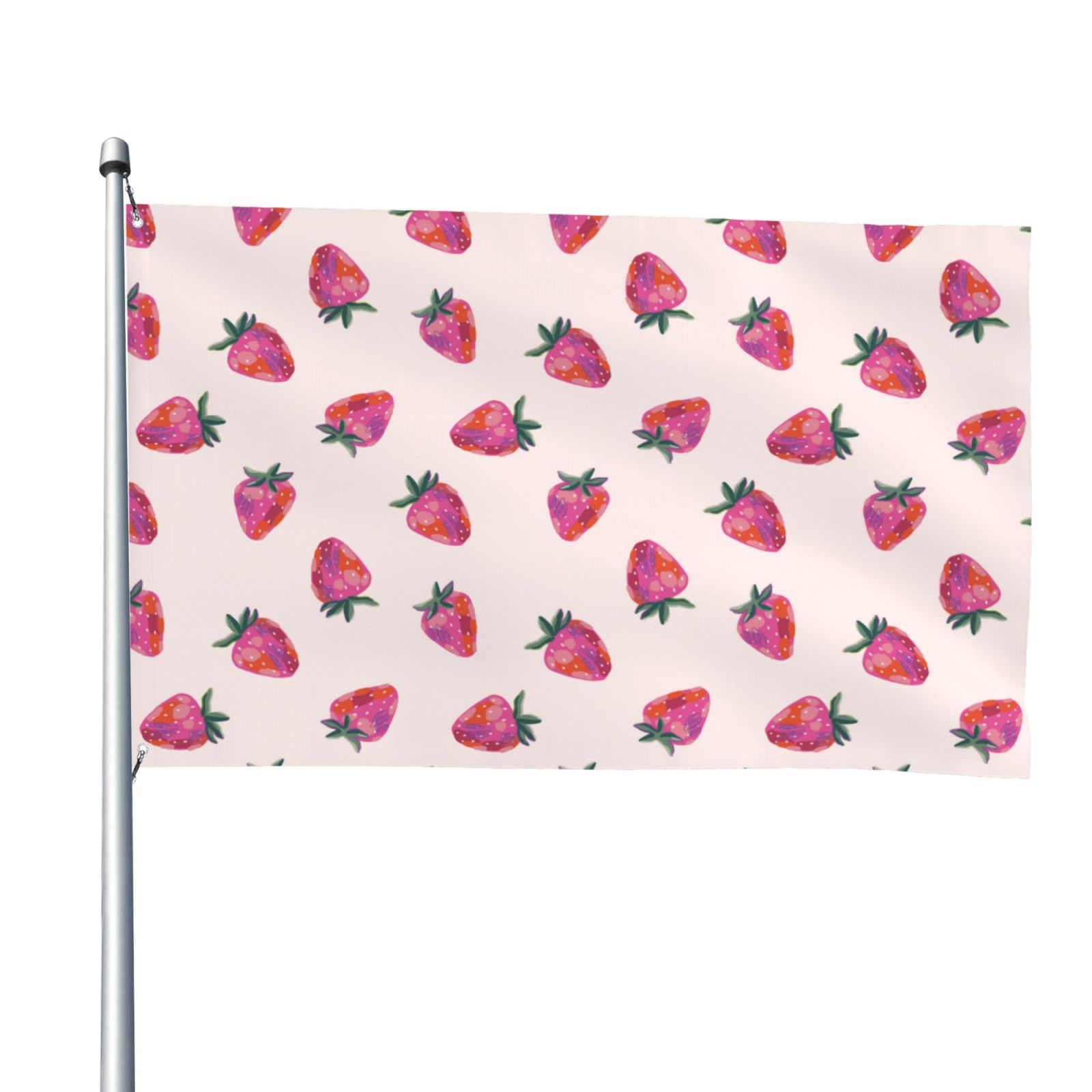Xecao Hand Drawn Strawberry for Longest Lasting Flag, Made From ...