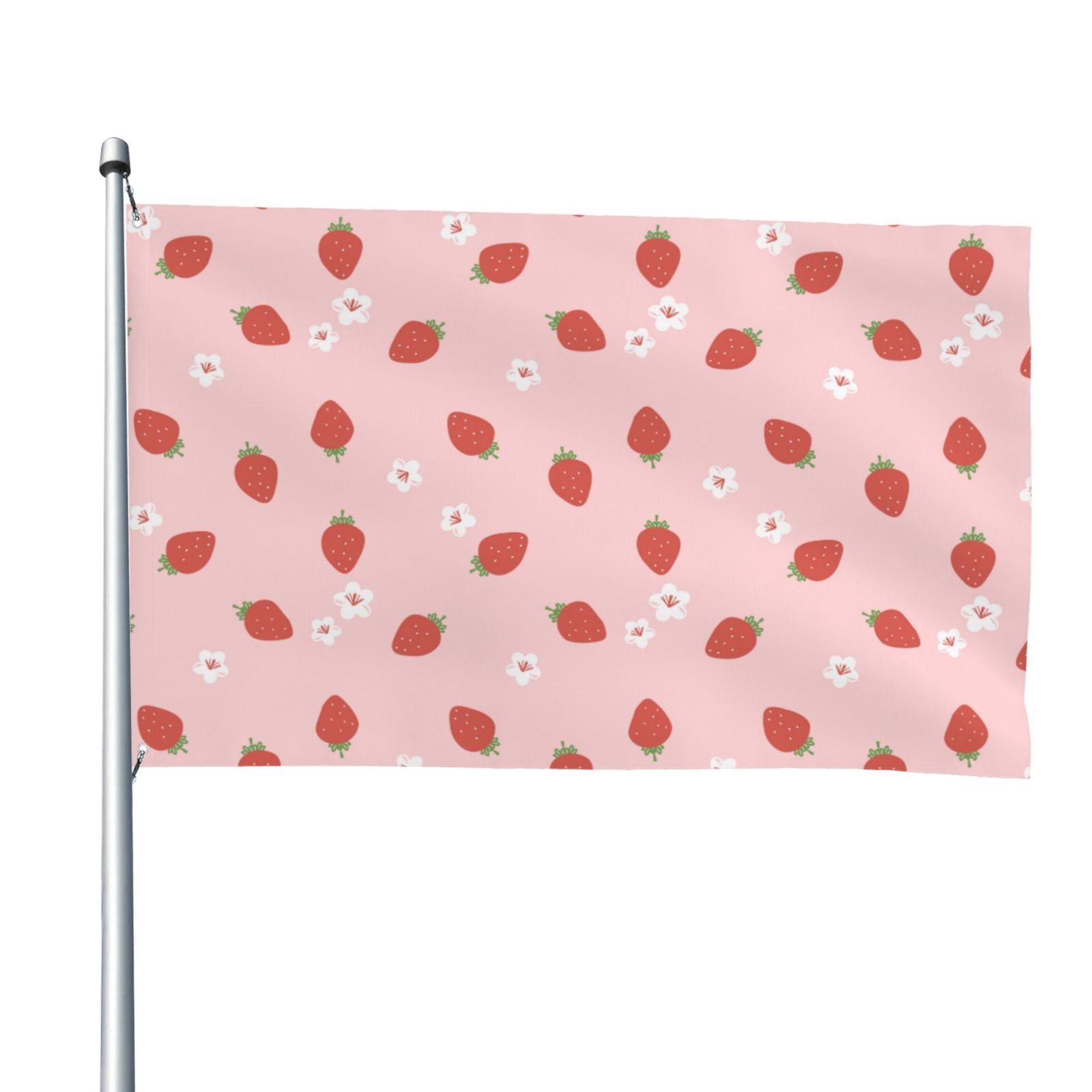 Xecao Hand Drawn Strawberry for Longest Lasting Flag, Made From ...