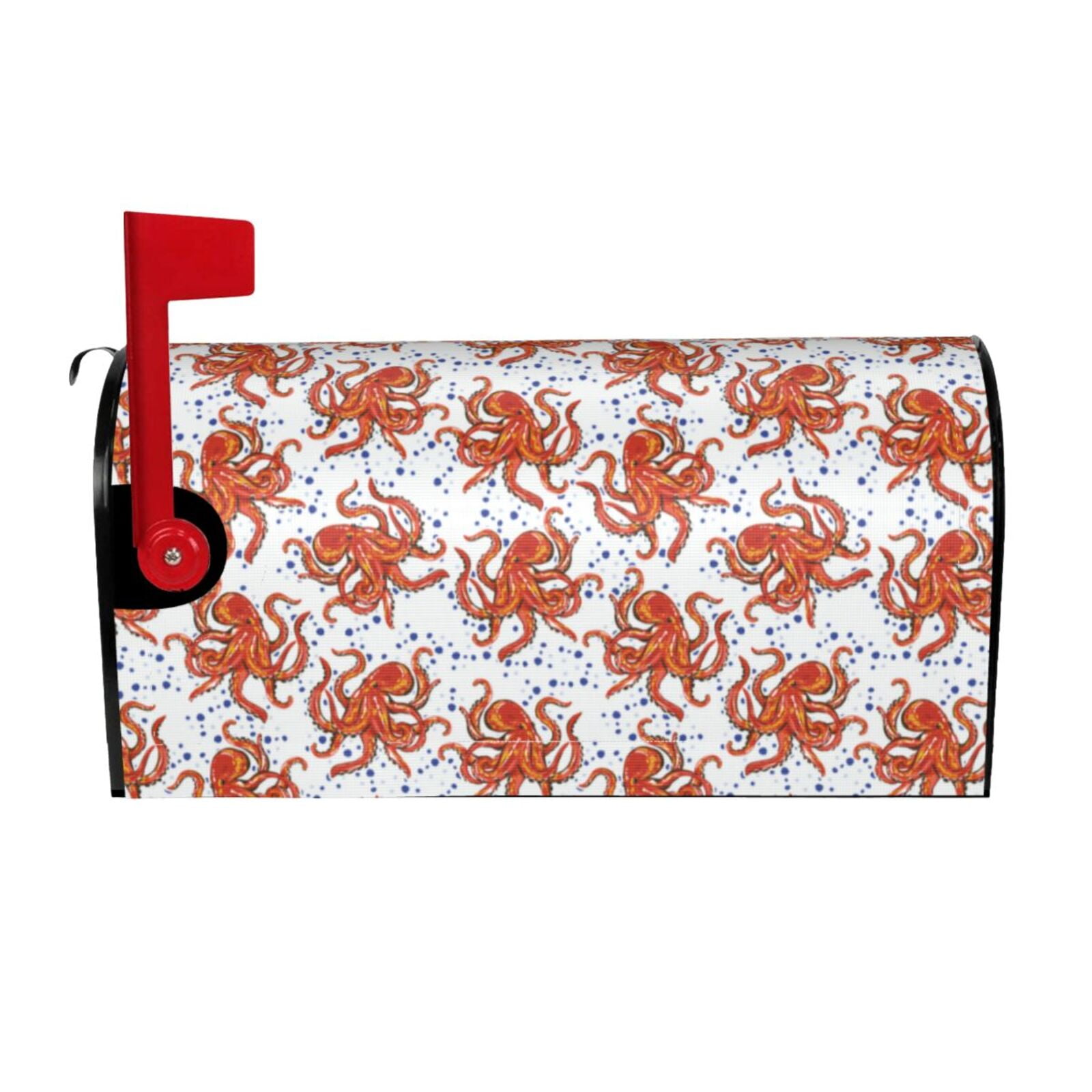 Xecao Hand drawn octopus for Mailbox Cover with Magnetic Strips ...