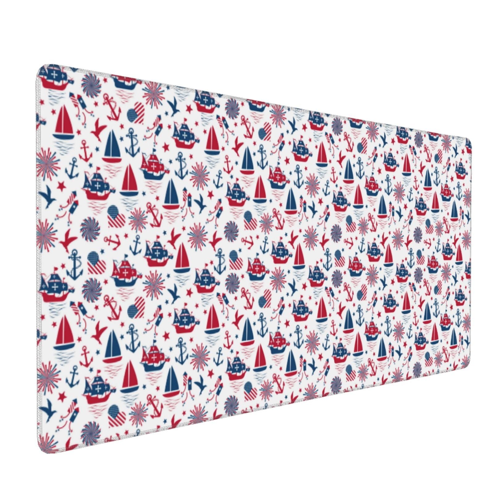 Xecao Happy Columbus Day Print Large Mouse Pad, 16x35.5in Mousepad ...