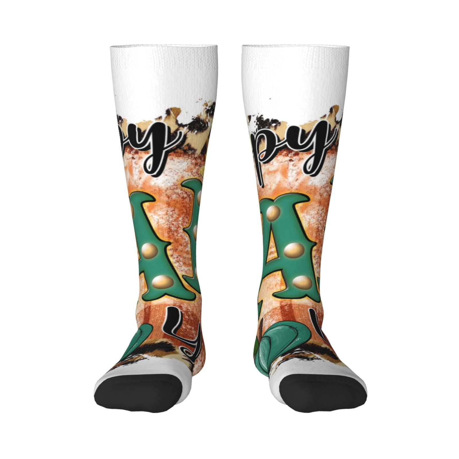 Xecao Happy Fall Y'All Print Compression Socks for Both Men And Women ...