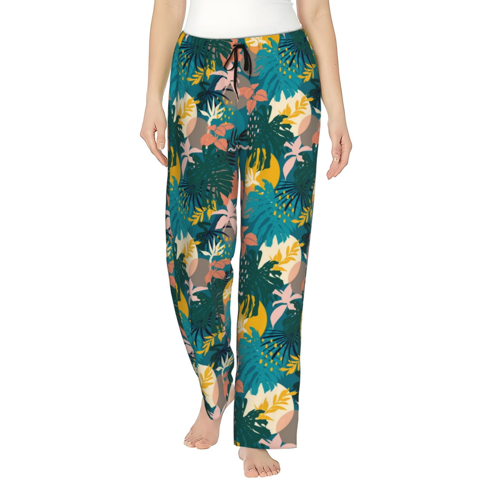 Xecao Hawaiian Style Women's Straight Lounge Pajama Pants: The Epitome ...