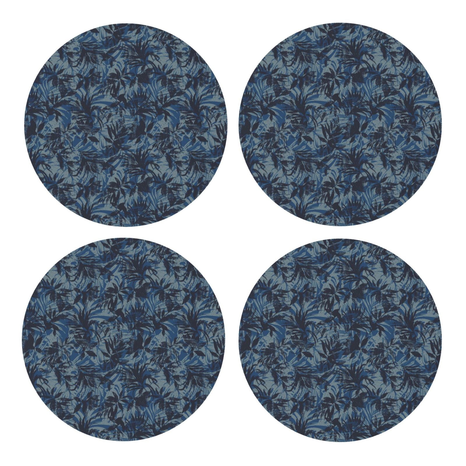 Xecao Hawaiian Style for MDF Cork Coaster 4 Pcs,Drink Coasters,Suit for ...