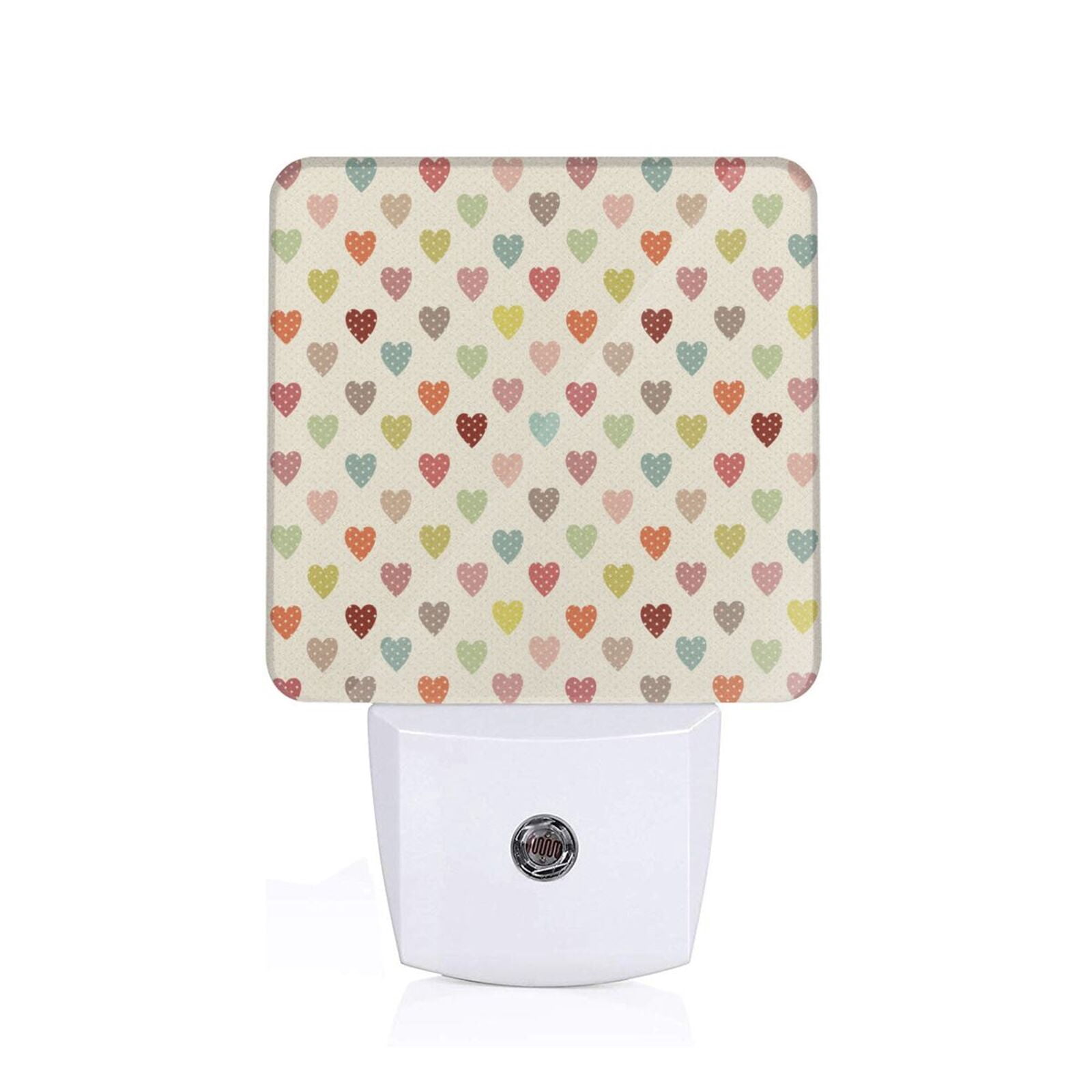 Xecao Heart Polka Dot for Night Light - a Wall-mounted LED Fixture with ...