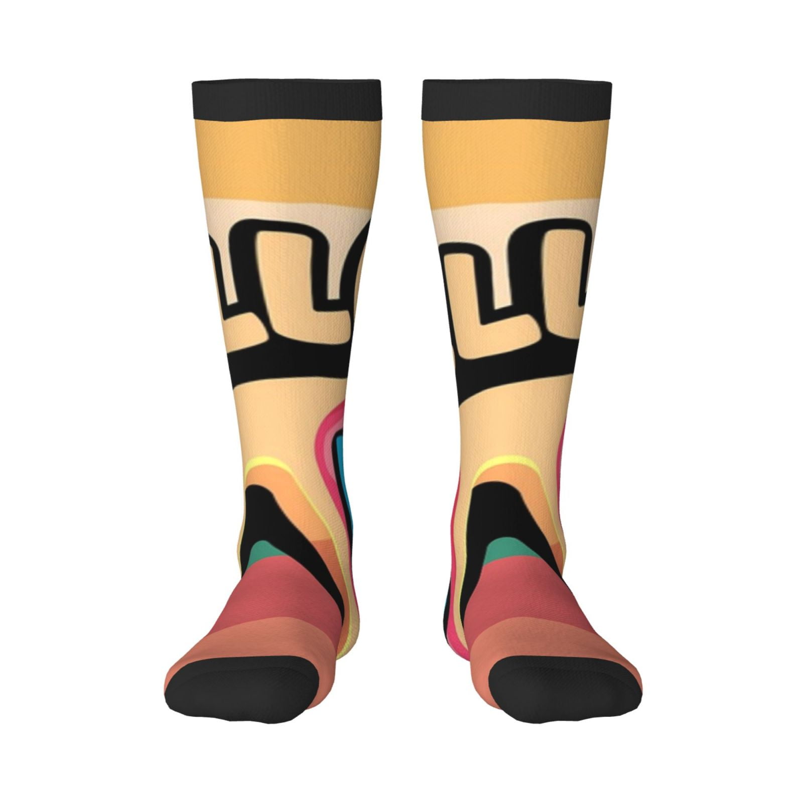 Xecao Hello Summer Print Compression Socks for Both Men And Women for ...