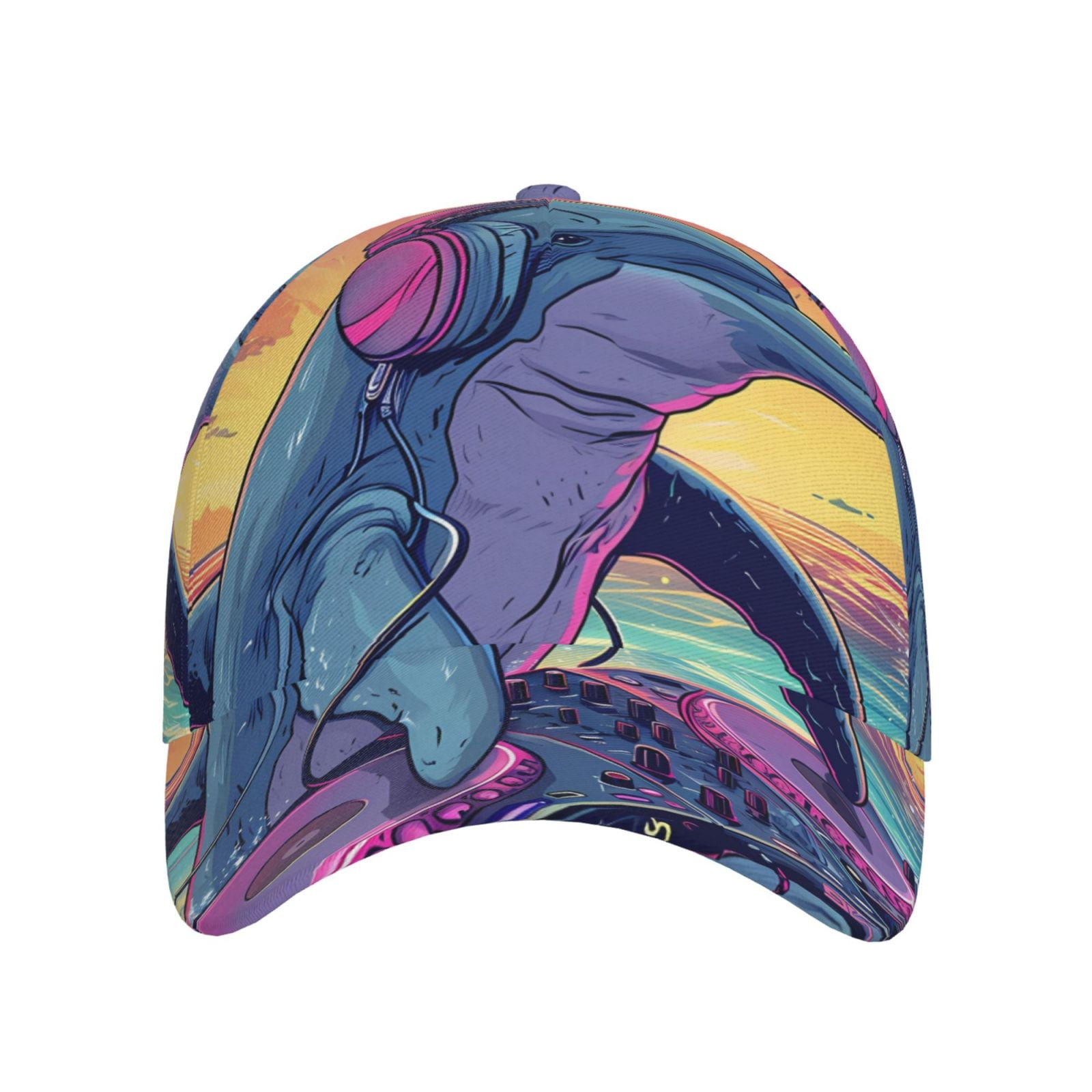 Xecao Hip-Hop DJ Dolphin for Baseball Cap: Unisex, crafted from classic ...