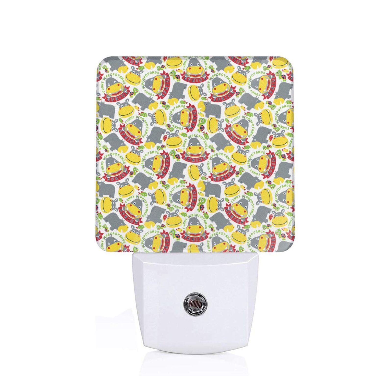Xecao Hippopotamus for Night Light - a Wall-mounted LED Fixture with A ...