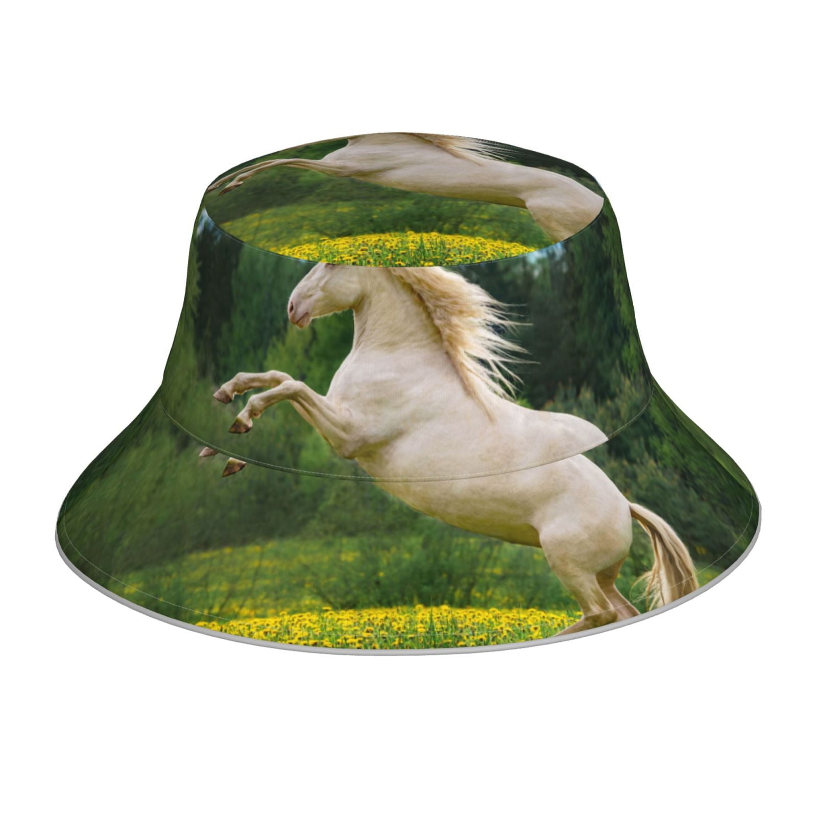 Xecao Horse Rearing Up In The Field Print Men and Women Night ...