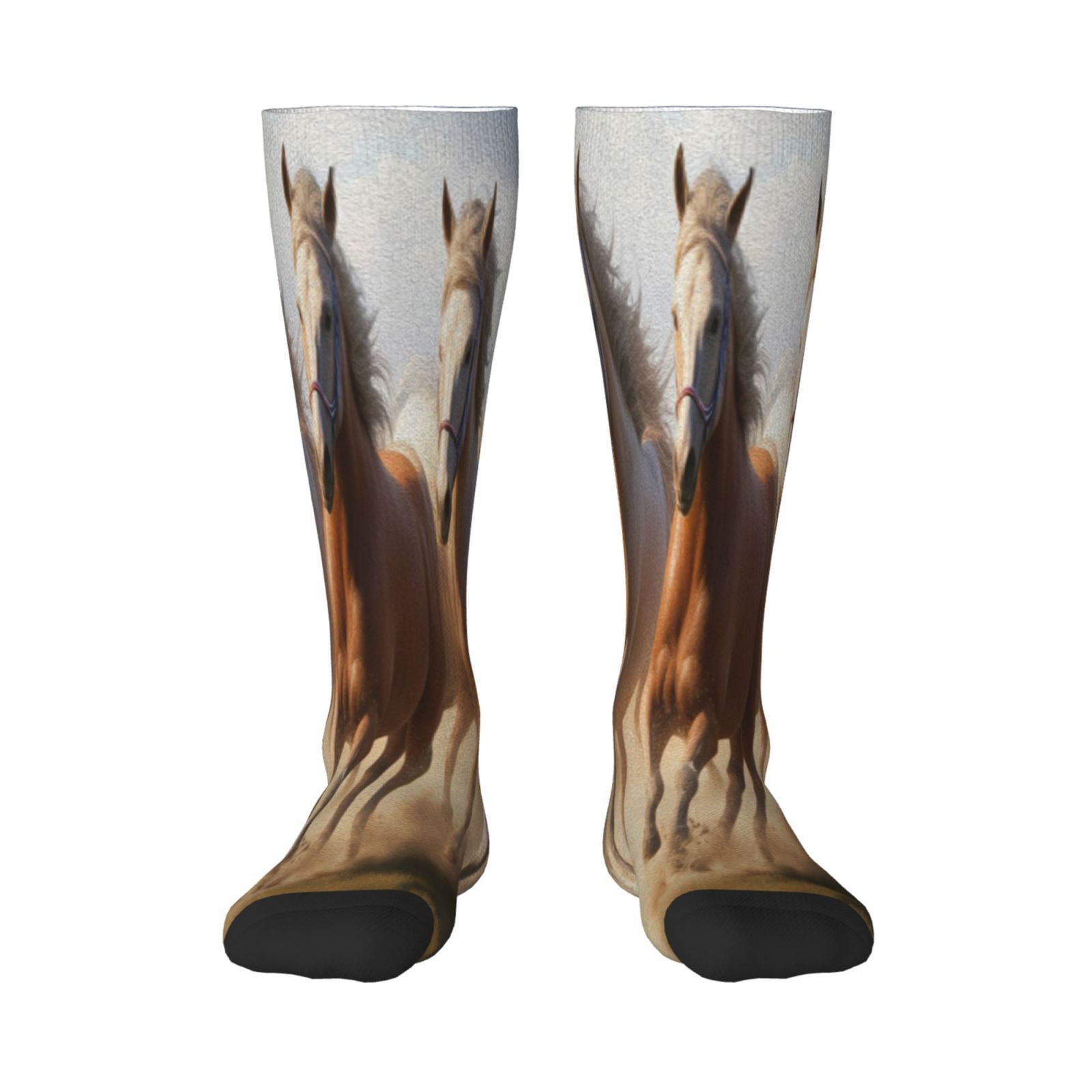 Xecao Horses running Print Compression Socks for Both Men And Women for ...