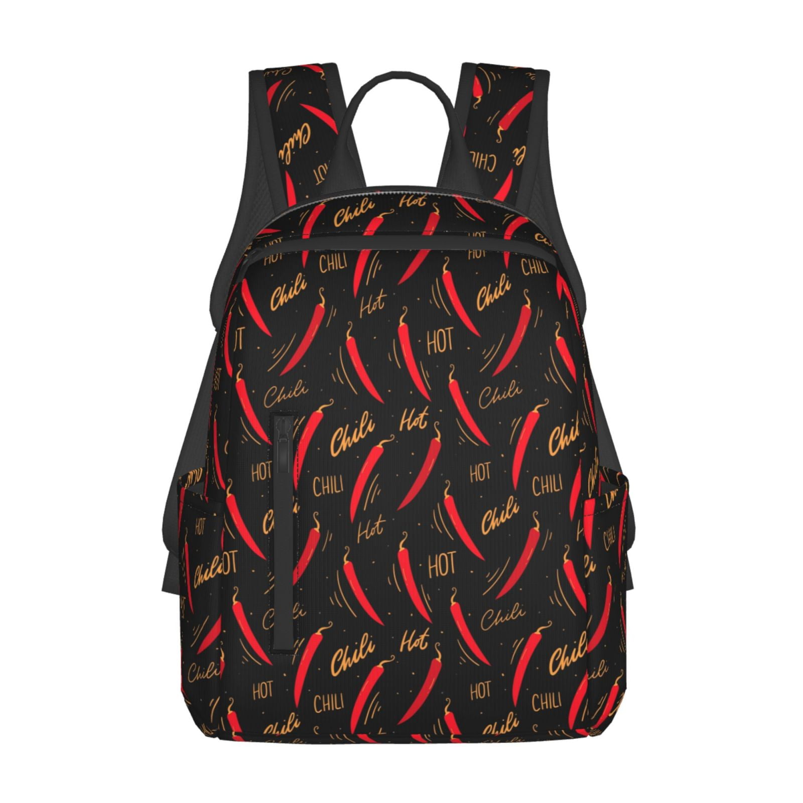 Xecao Hot Chili print Backpack For women men Aesthetic Lightweight ...