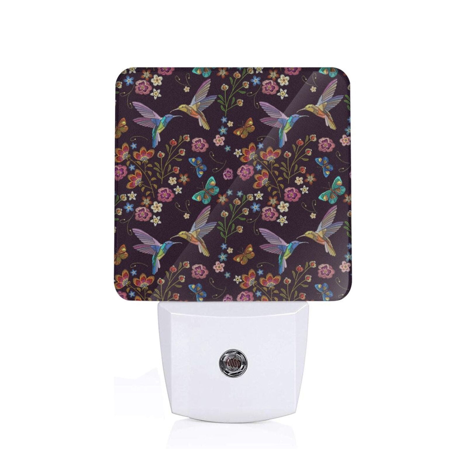 Xecao Humming Bird And Tropical Flowers for Night Light - a Wall ...