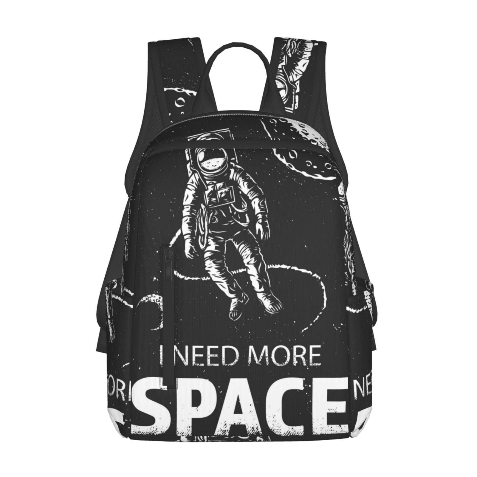 Xecao I Need More Space print Backpack For women men Aesthetic ...