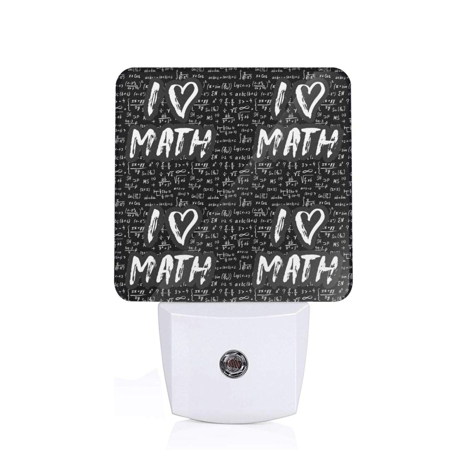 Xecao I love Math for Night Light - a Wall-mounted LED Fixture with A ...