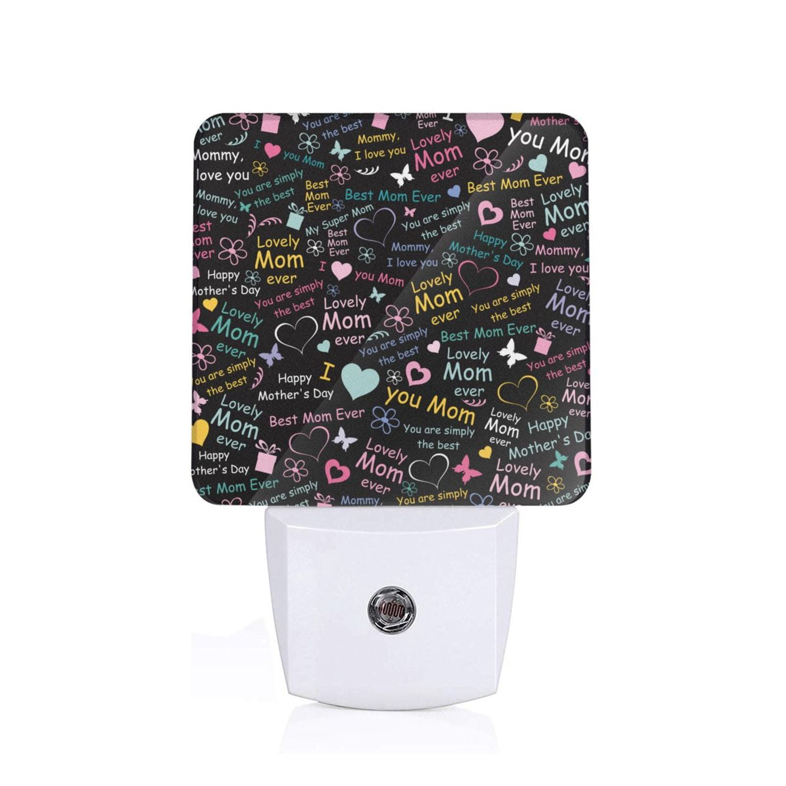 Xecao I love you Mom for Night Light - a Wall-mounted LED Fixture with ...