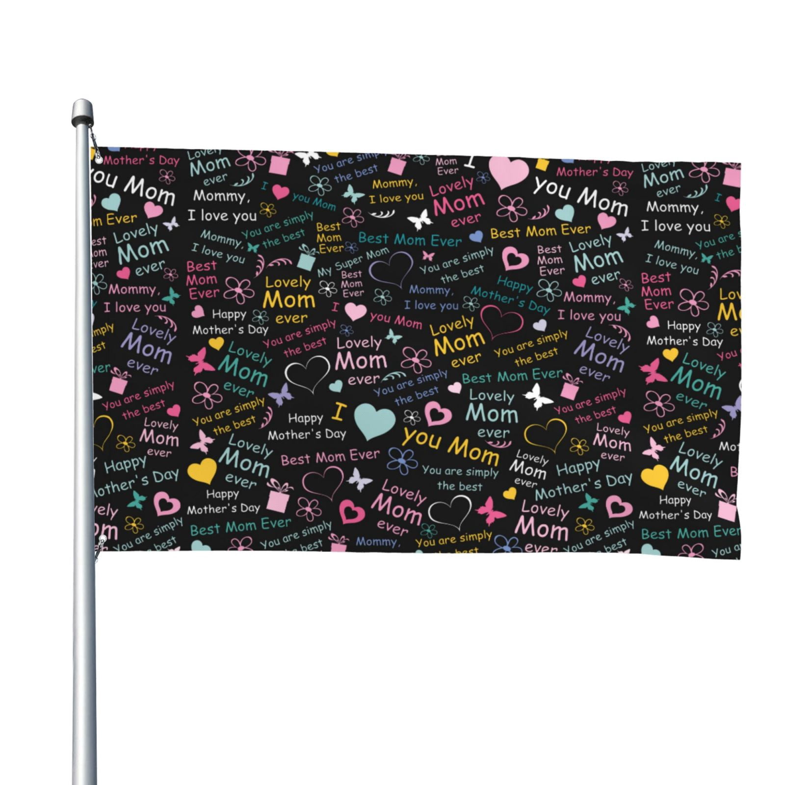 Xecao I love you Mom for Longest Lasting Flag, Made From Polyester, UV ...