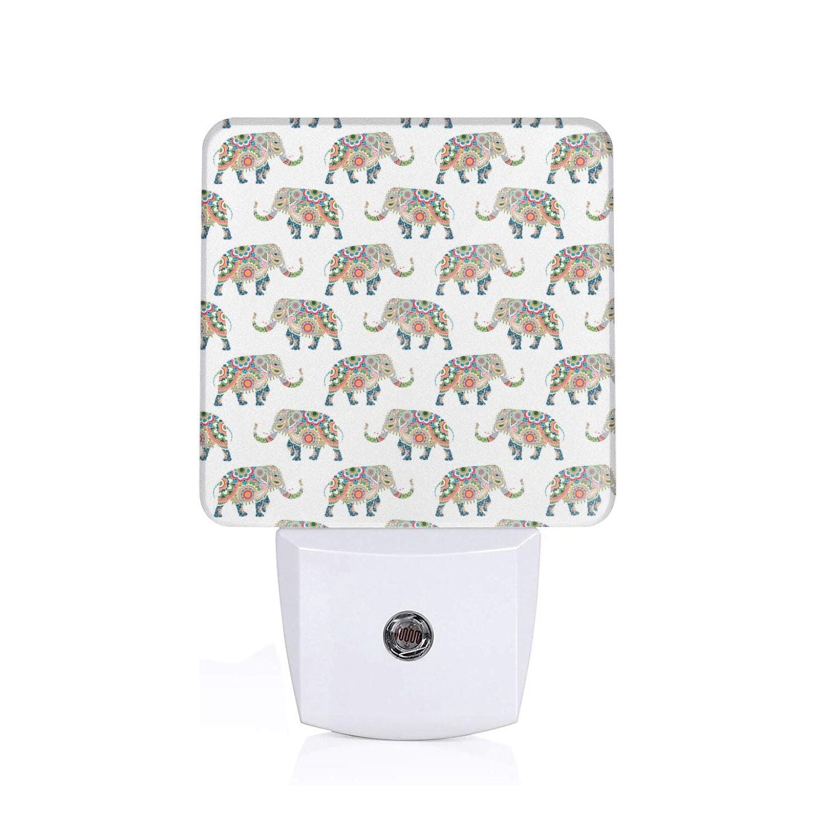Xecao Indian Elephant for Night Light - a Wall-mounted LED Fixture with ...