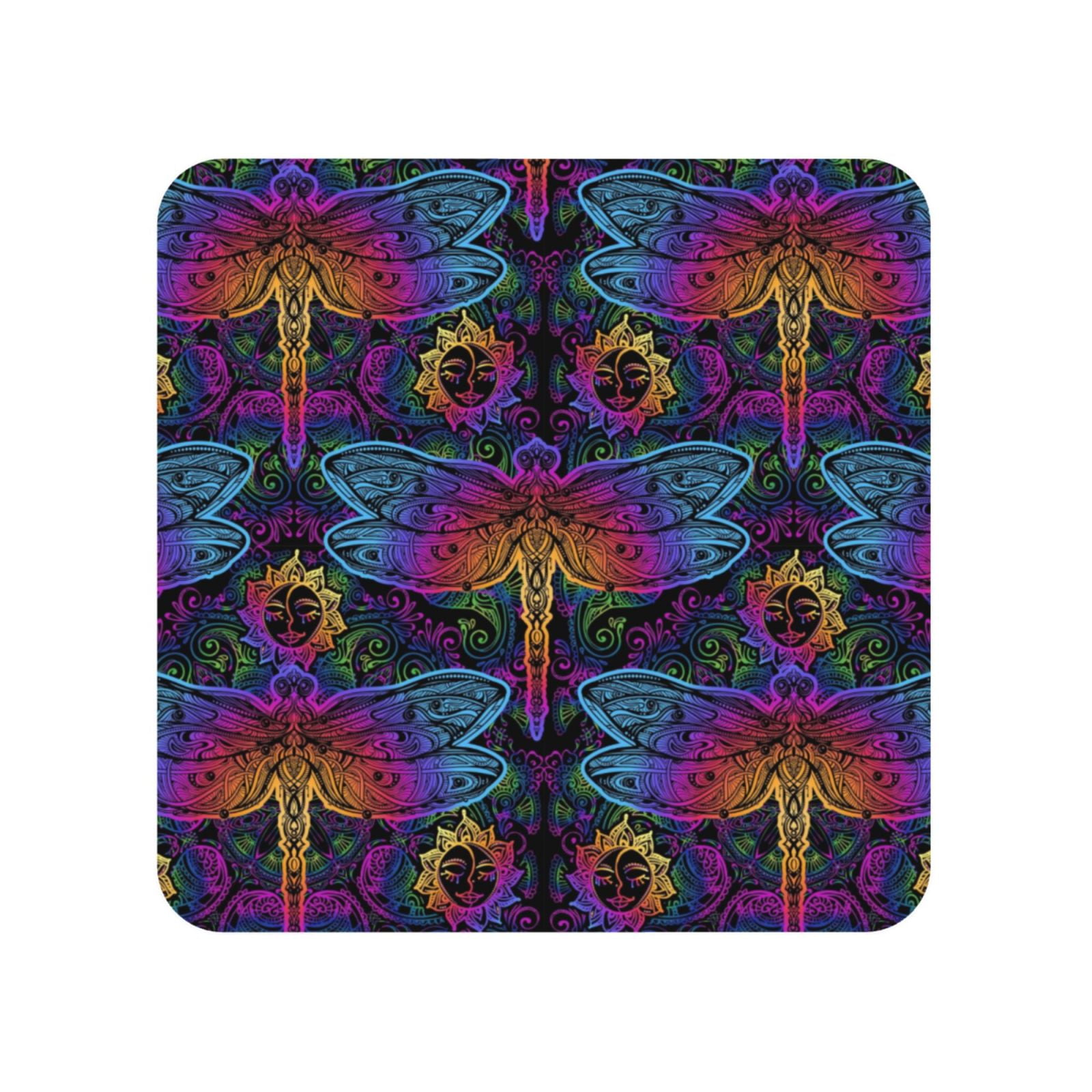 Xecao Indian Mandalas Dragonfly for Fridge Magnets - Fun Decorative ...