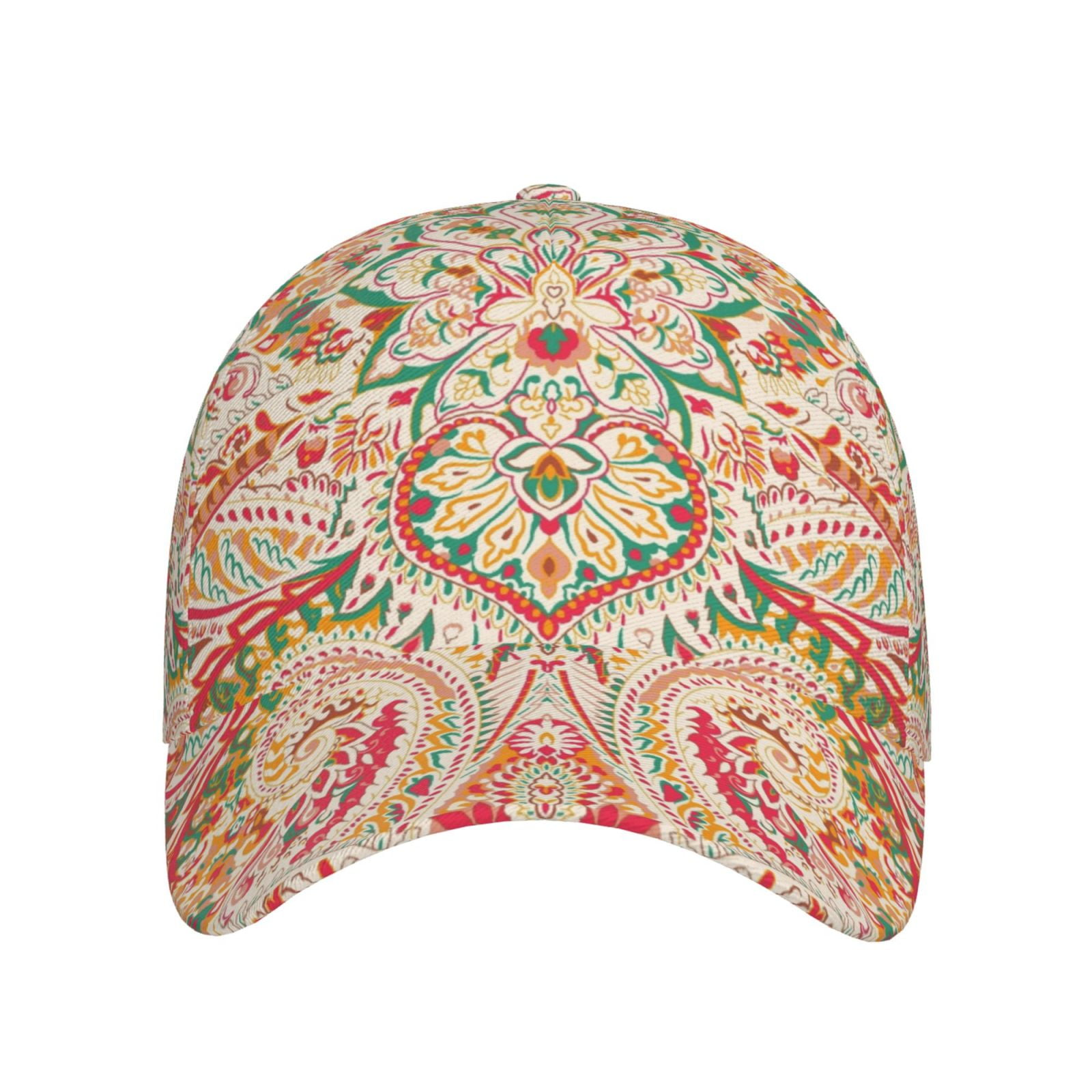 Xecao Indian Paisley 1 for Baseball Cap: Unisex, crafted from classic ...