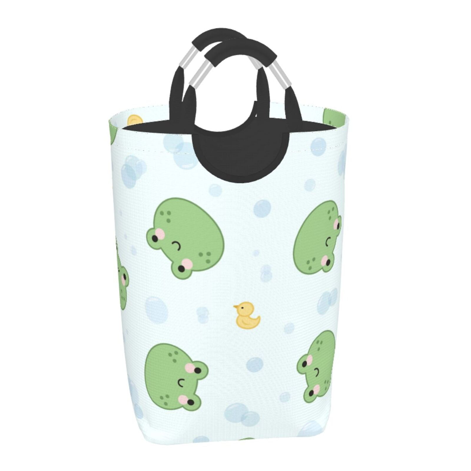 Xecao Kawaii Frogs for Laundry Basket,Collapsible Large Laundry Hamper ...