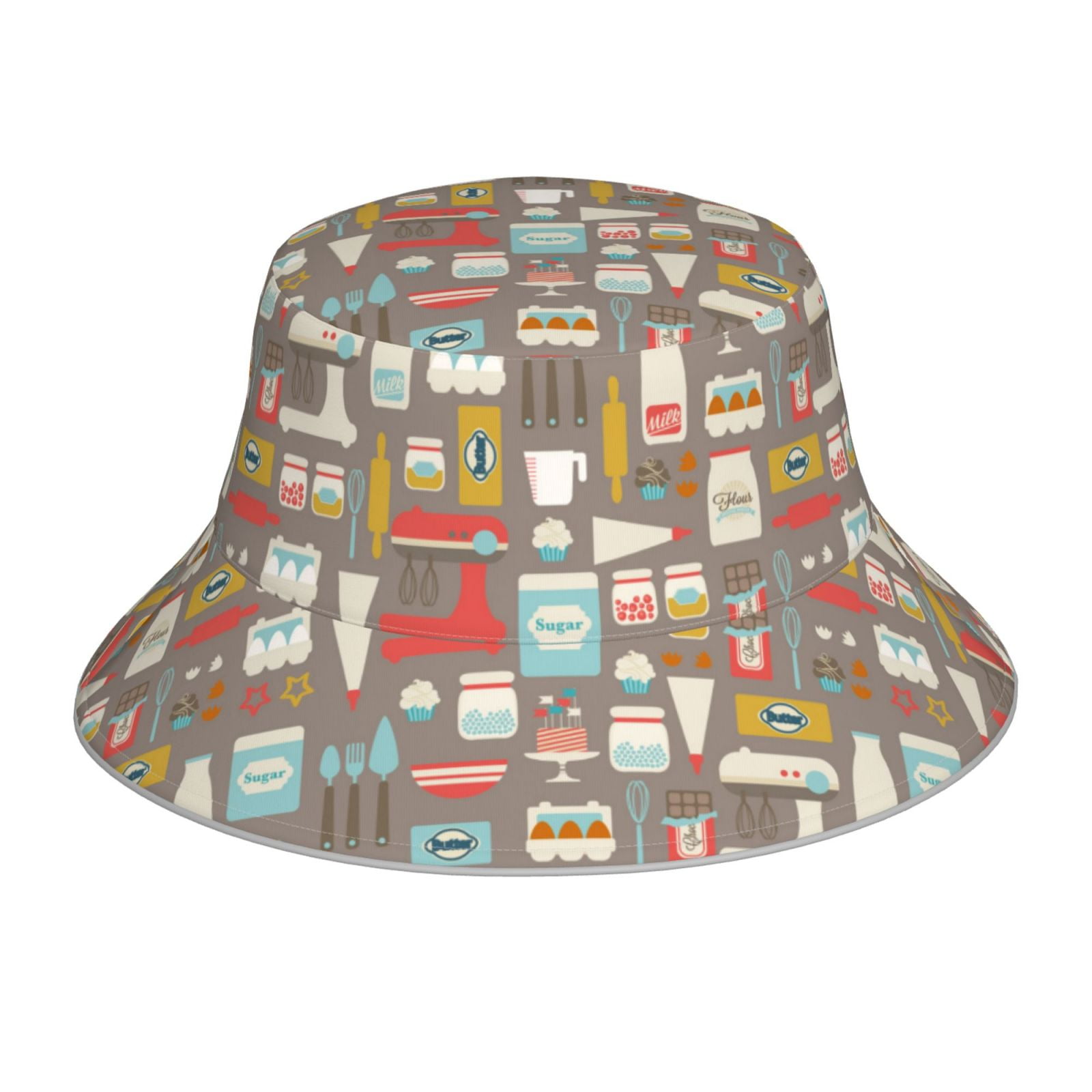 Xecao Kitchen Food Print Men and Women Night Reflective Hat Runner Cap ...