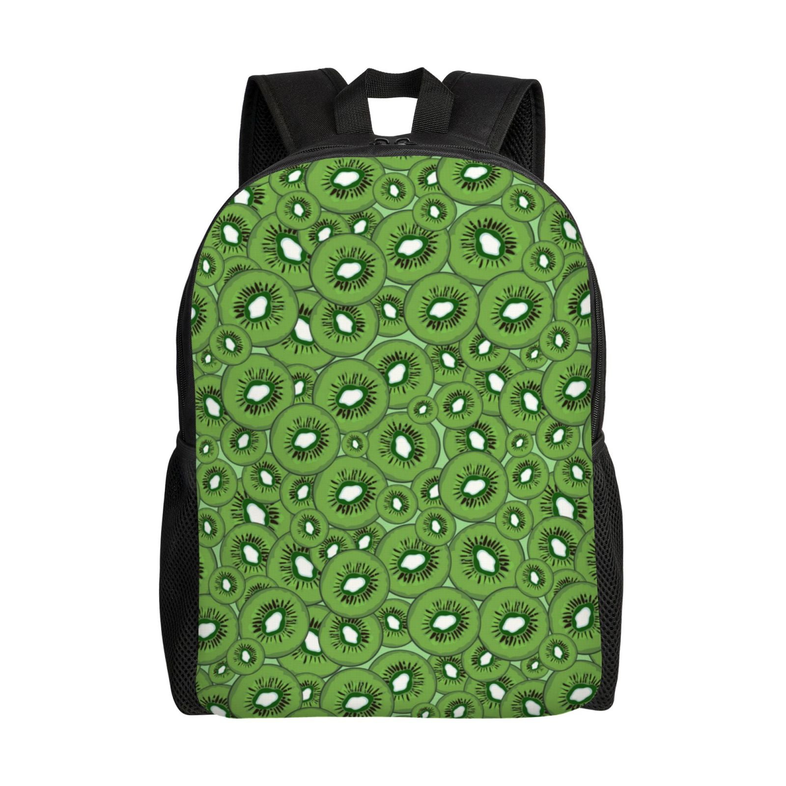 Xecao Kiwi Fruit Print School Backpack with Laptop Compartment Small ...