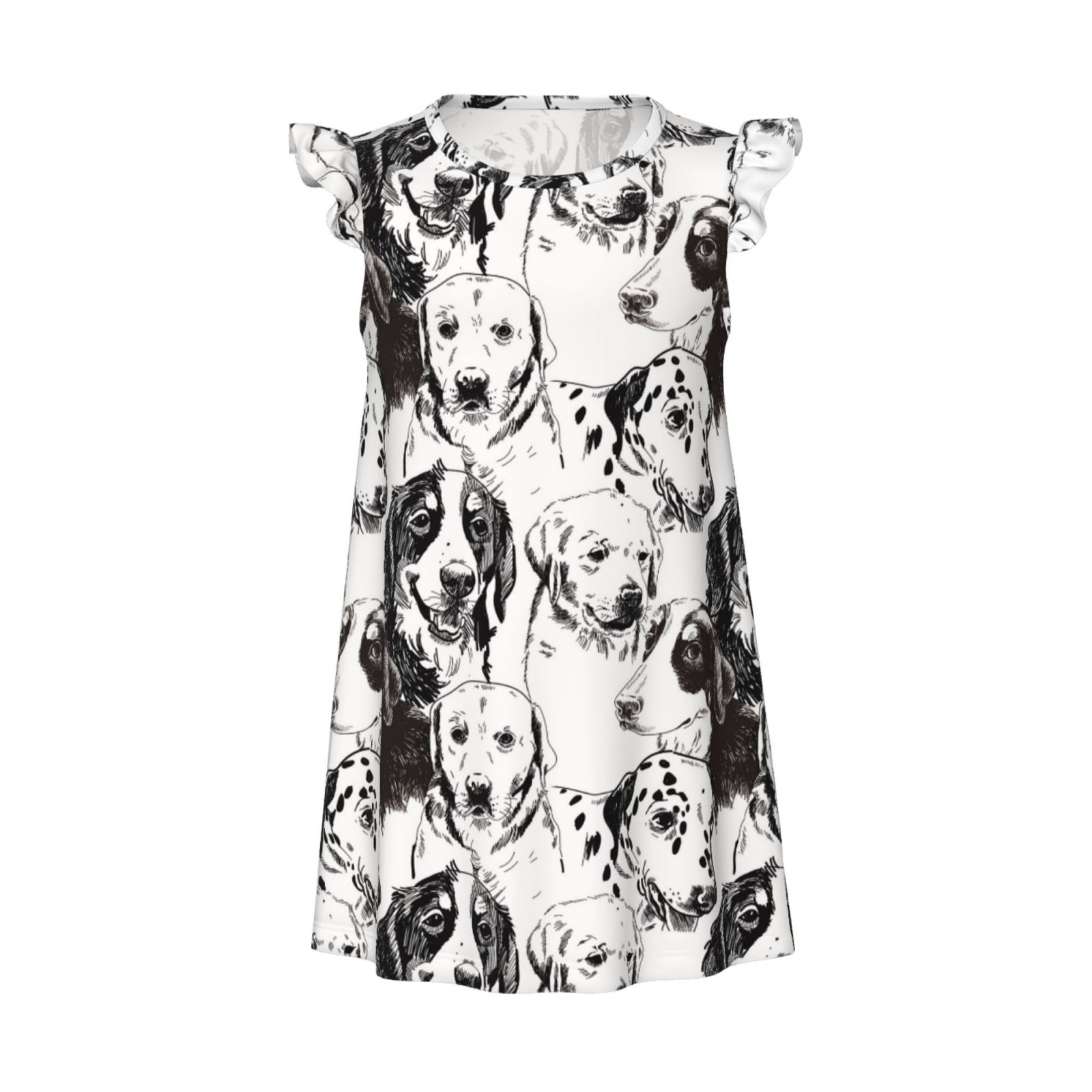 Xecao Labrador Retriever Dog Nightgowns for Girls: Elegant Princess ...