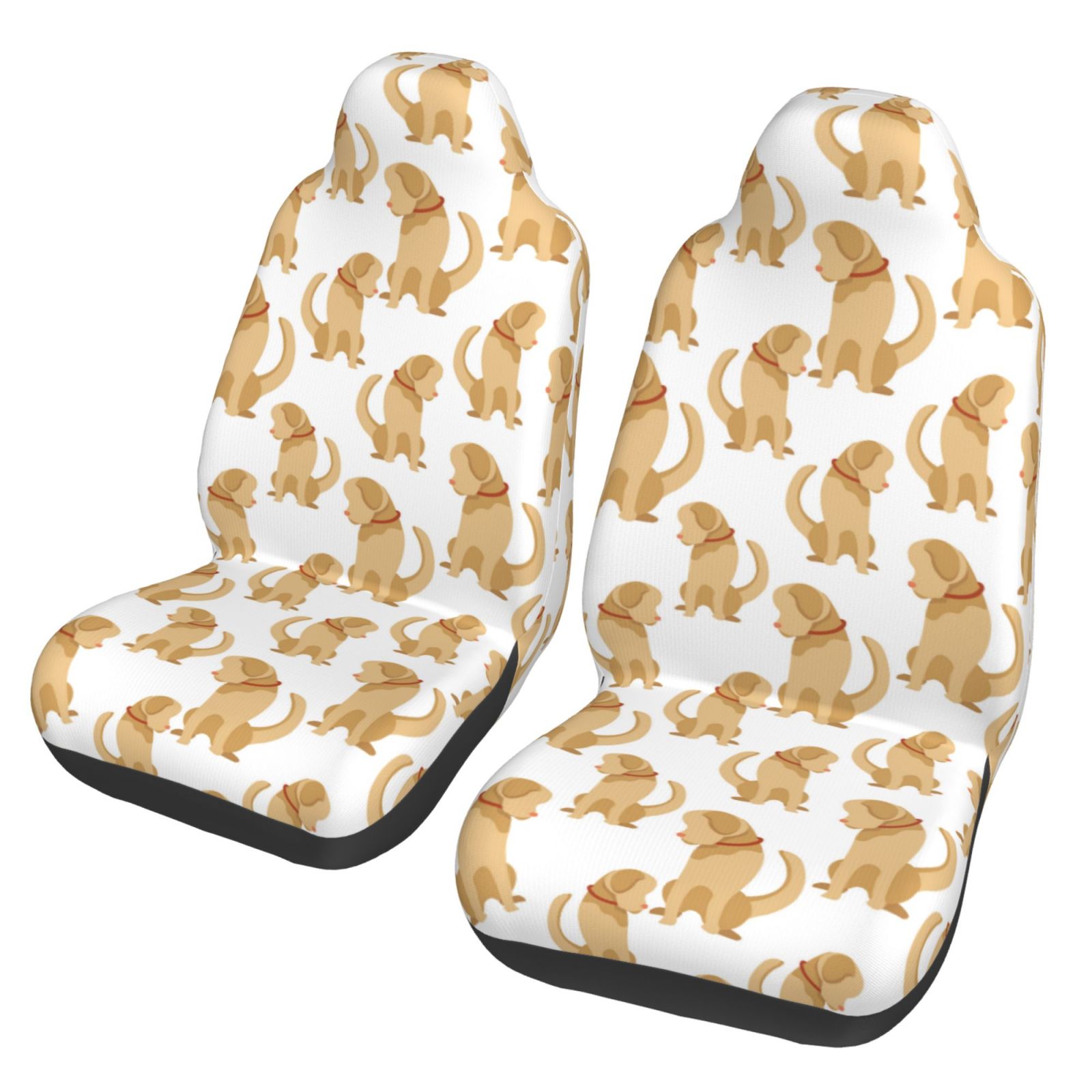 Xecao Labrador Retriever Dog Print Car Seat Cover in That Fits Most ...