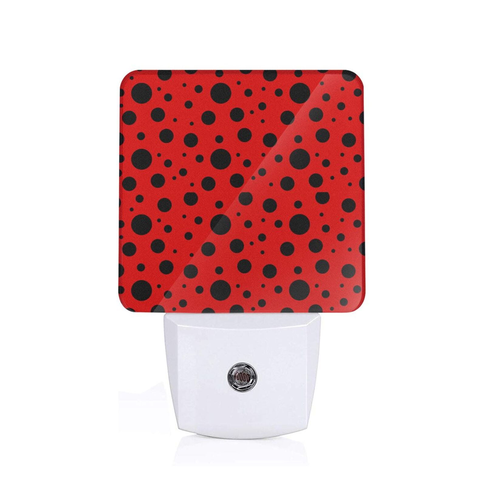 Xecao Ladybug Pattern for Night Light - a Wall-mounted LED Fixture with ...