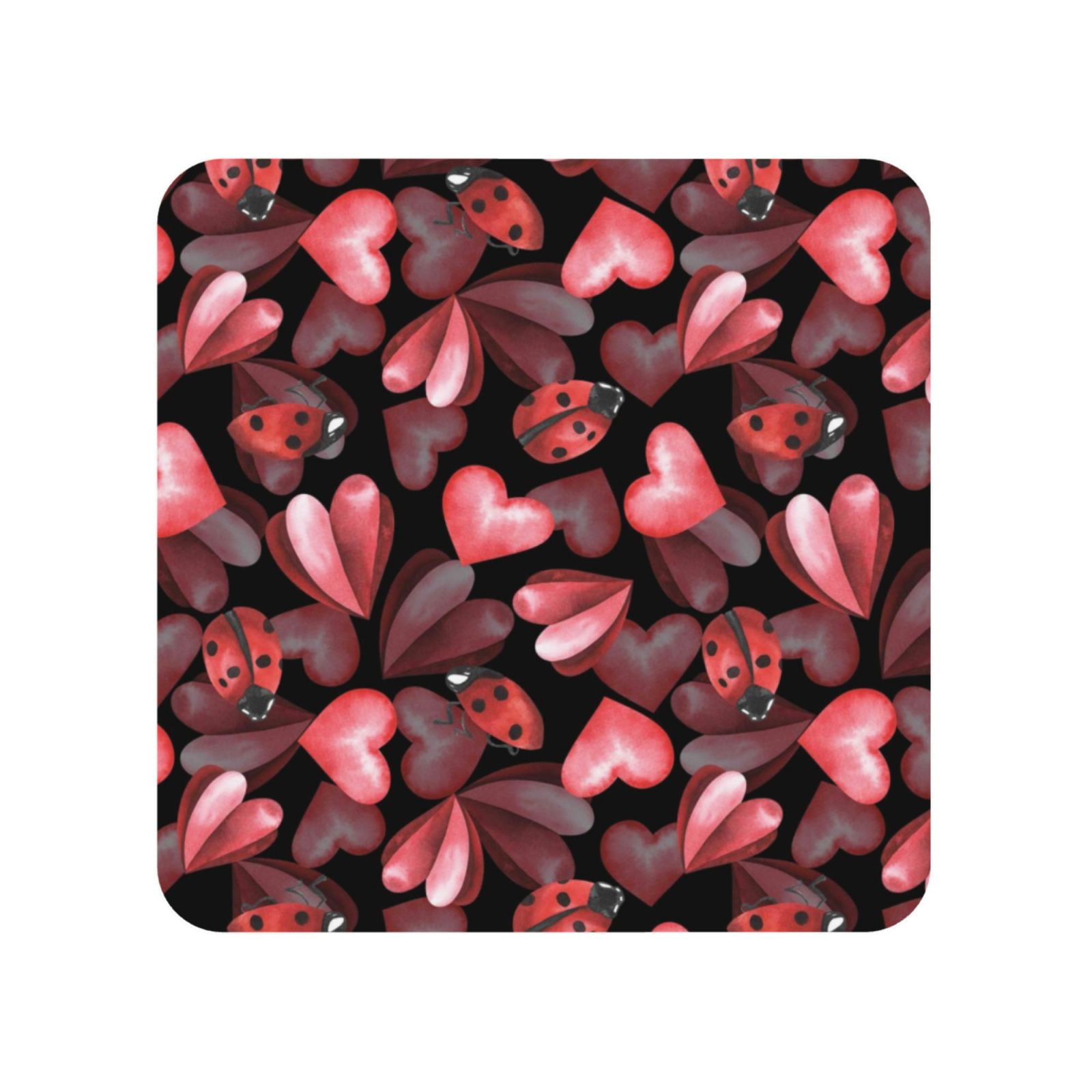 Xecao Ladybugs and Red Hearts for Fridge Magnets - Fun Decorative ...