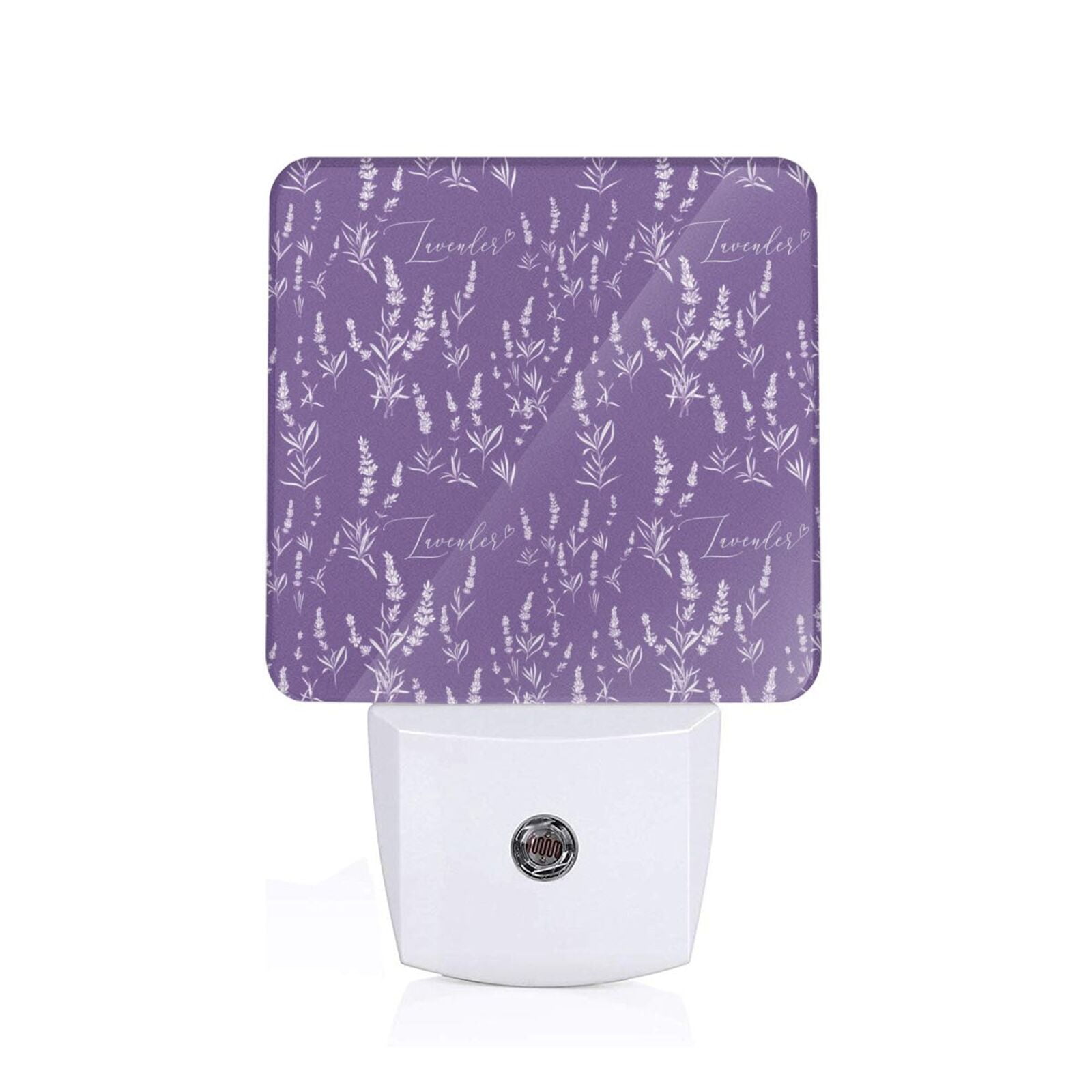 Xecao Lavender Flowers for Night Light - a Wall-mounted LED Fixture ...